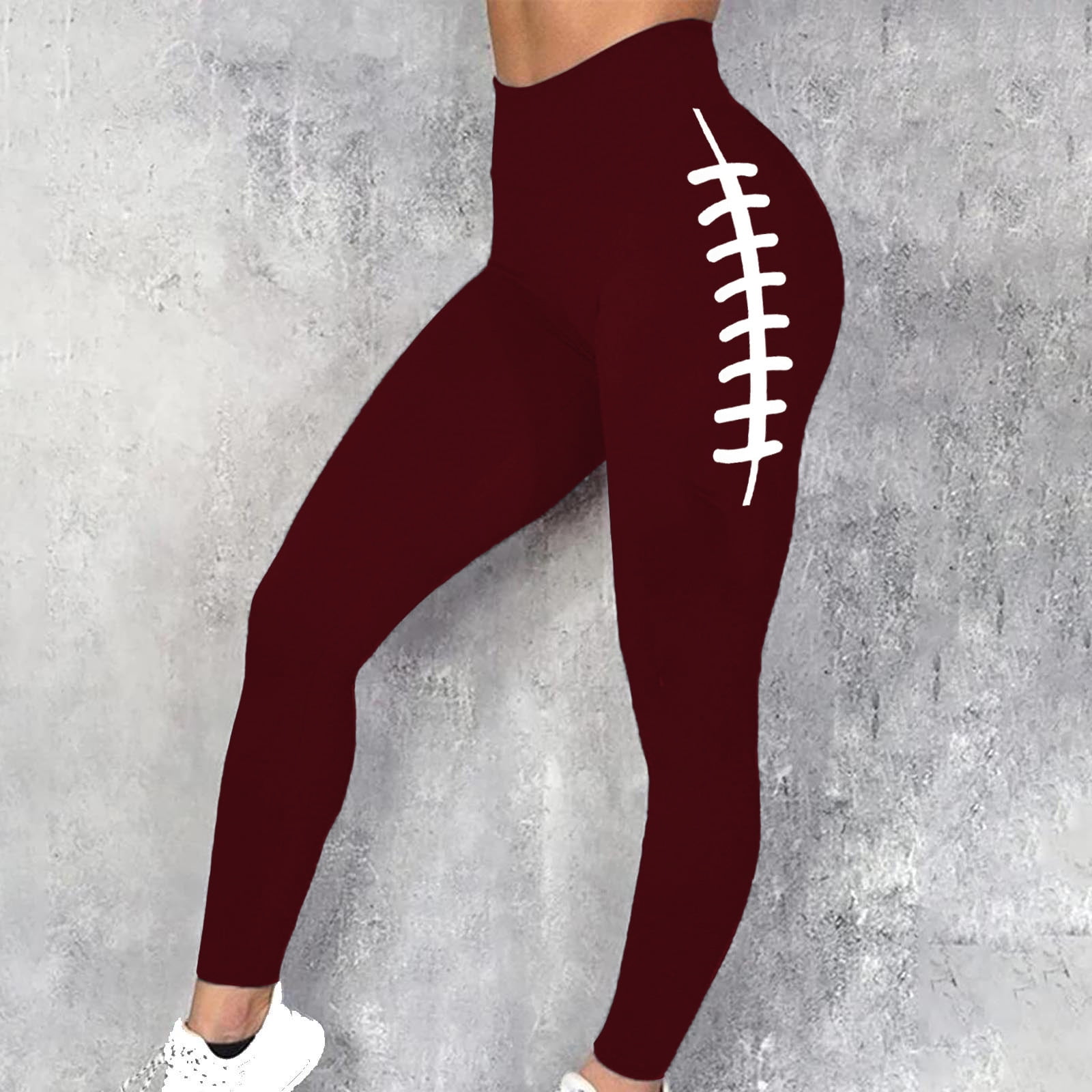 Summer Savings!Compression Leggings for Women Plus Size,Football ...