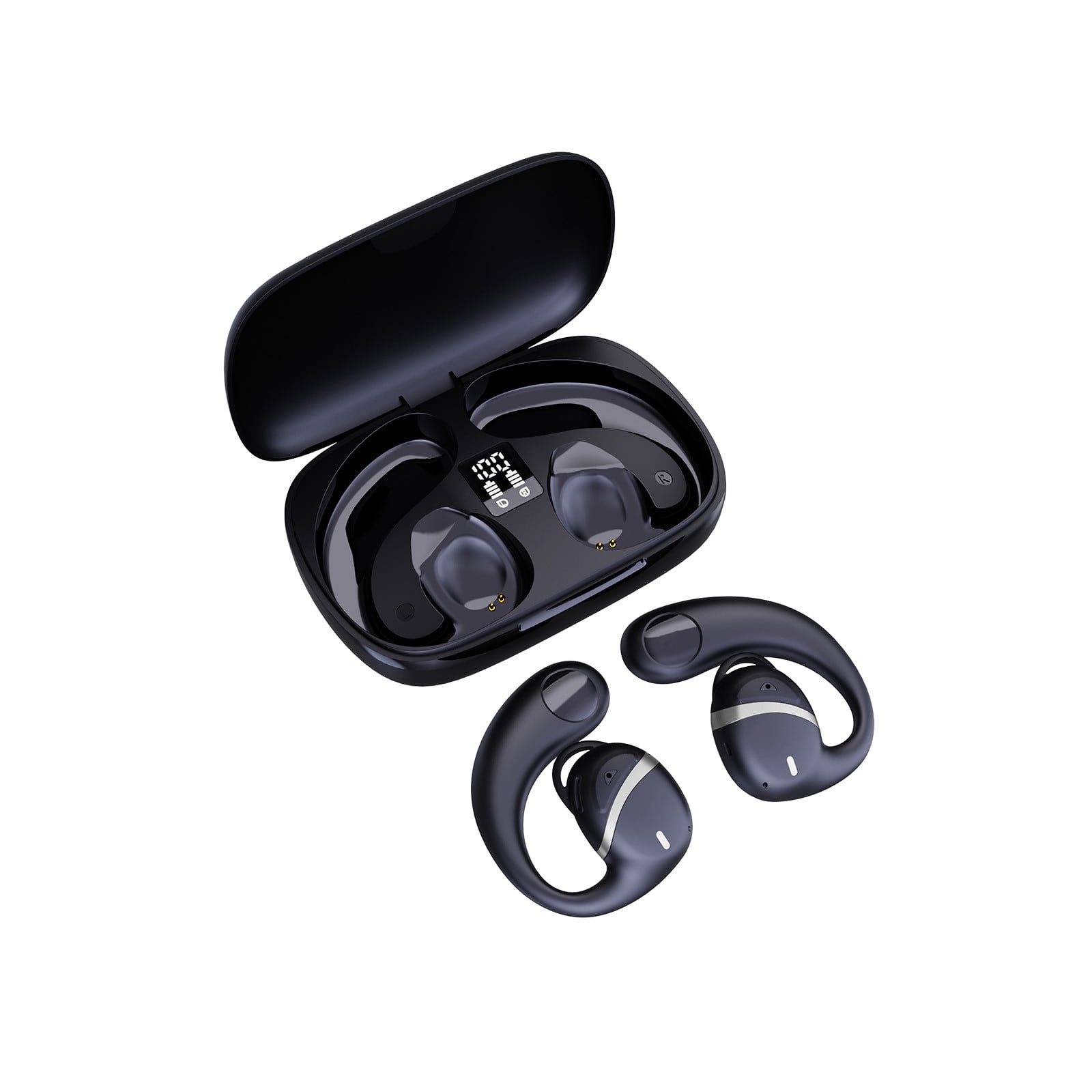 Spring Savings! Outoloxit 5.3 Ear Mounted Three Truth Digital Display ...