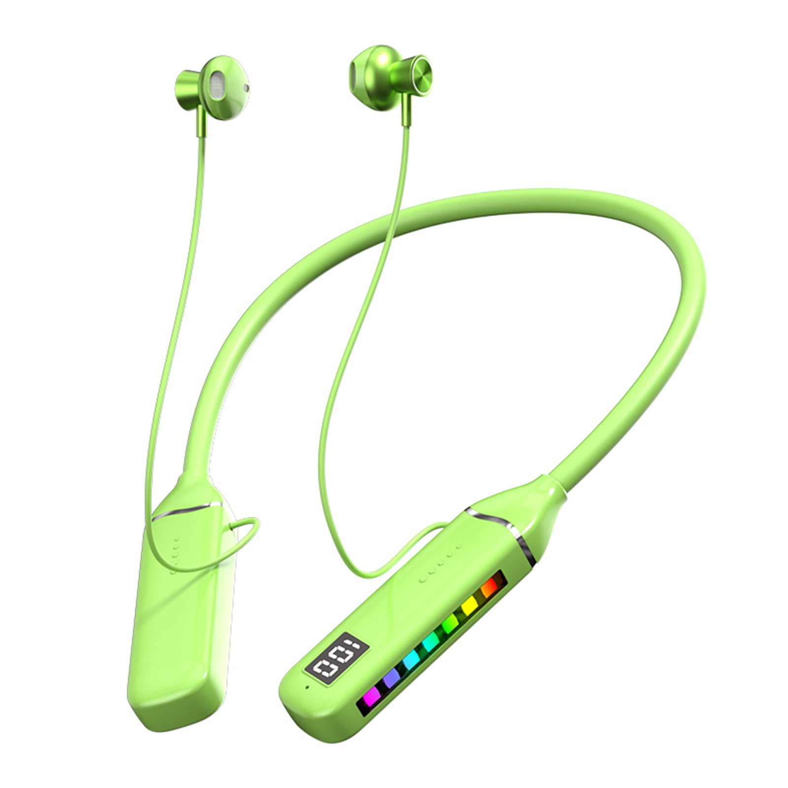 Spring Savings! Outoloxit Hanging Neck Bluetooth Earphones with Live ...