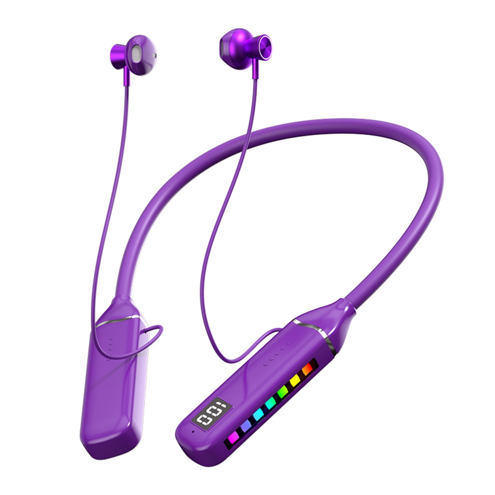 Spring Savings! Outoloxit Hanging Neck Bluetooth Earphones with Live ...