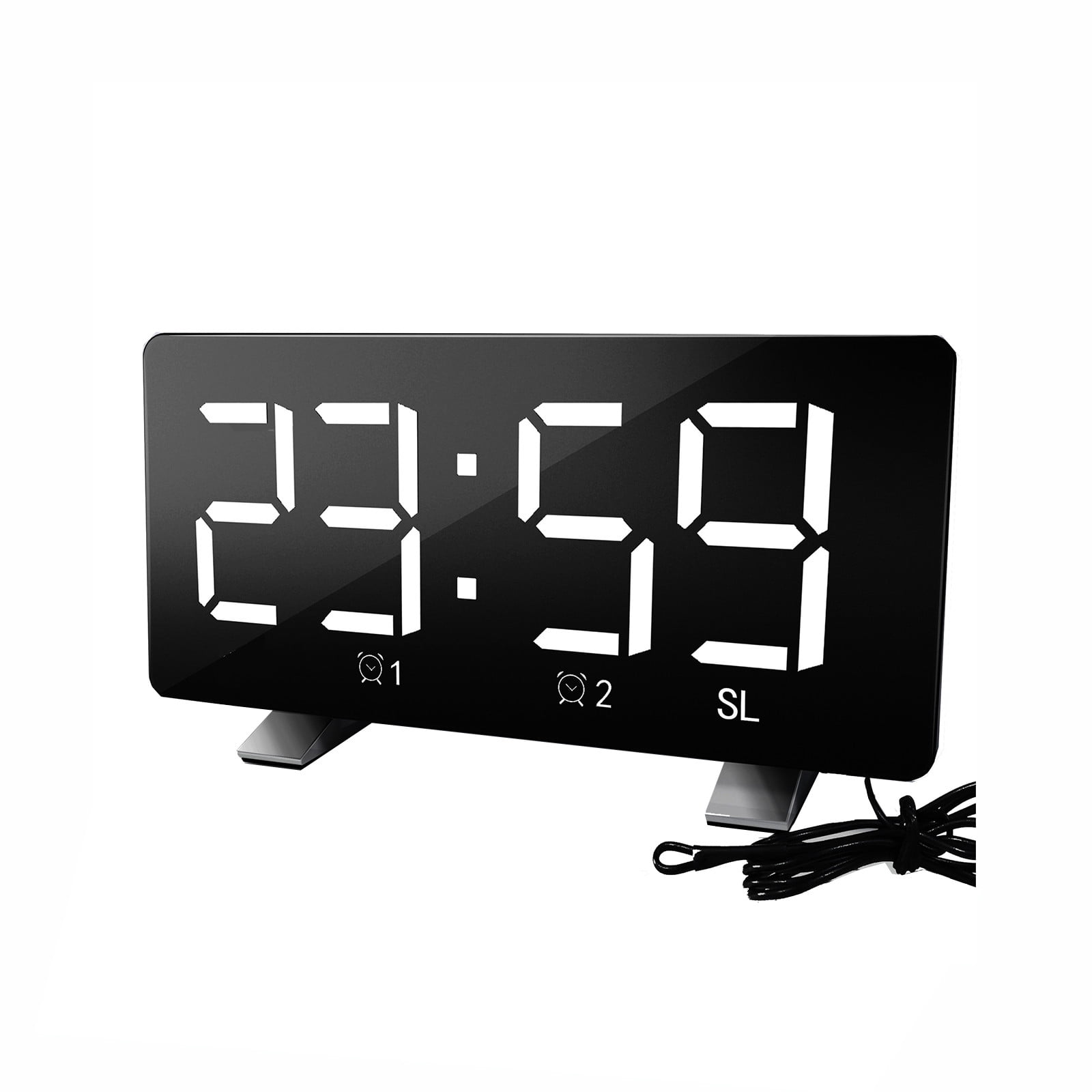 Spring Savings! Outoloxit LED Radio Digital Alarm Clock Creative Snooze ...