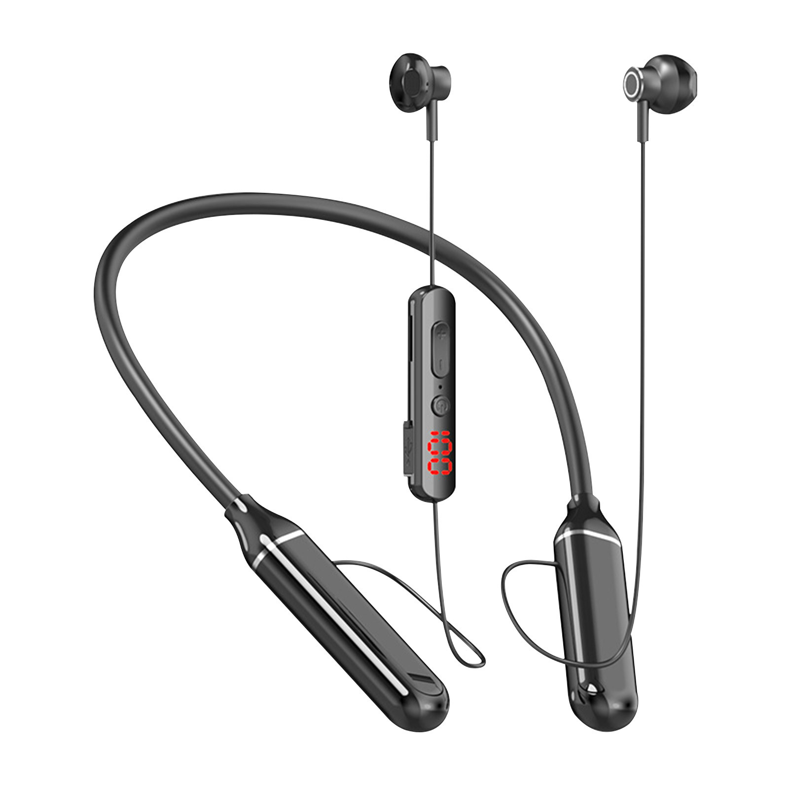 Spring Savings! Outoloxit Wireless Bluetooth Headset Neck Type Stereo ...