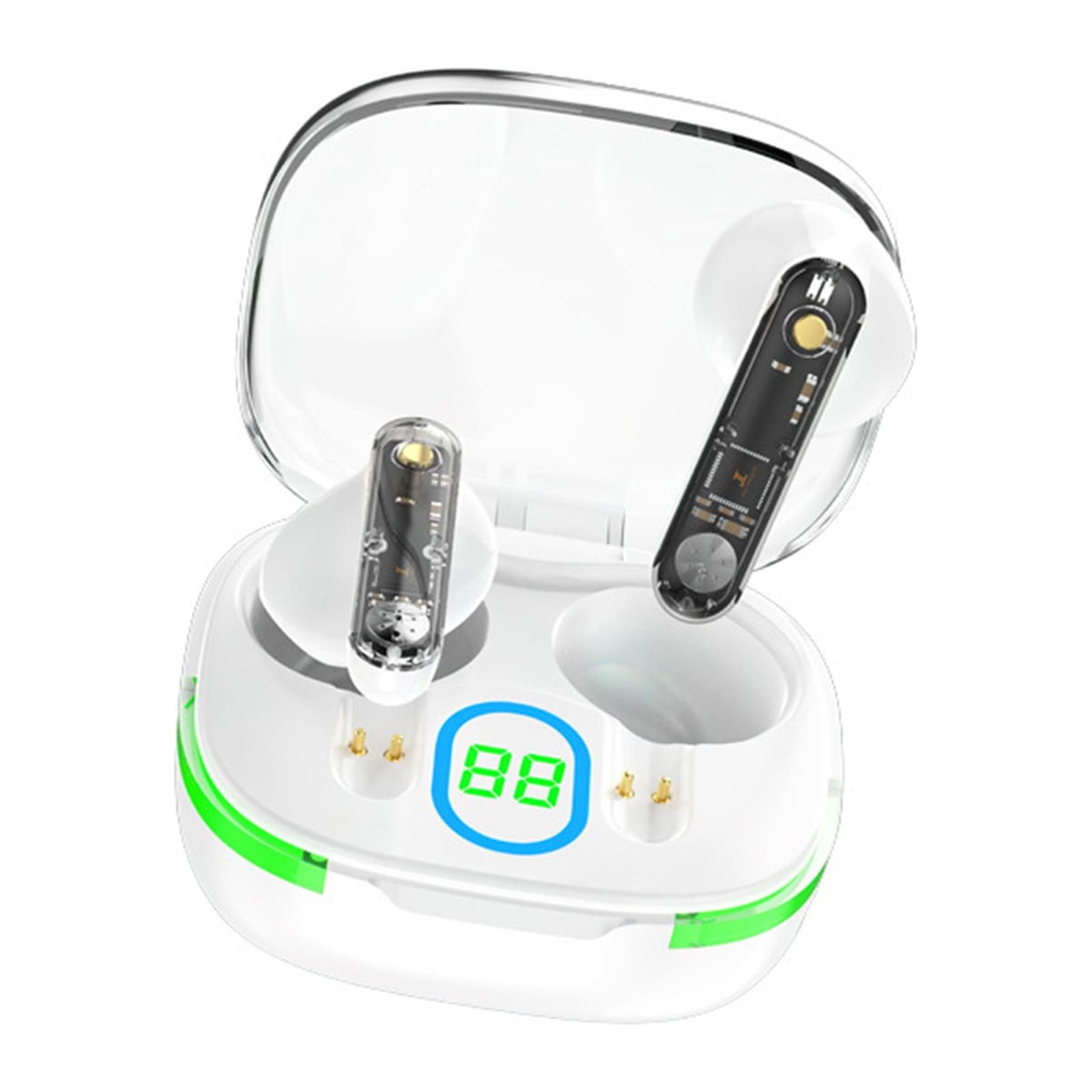 Spring Savings! Outoloxit Wireless Earbuds Bluetooth 5.3 in Ear Light ...