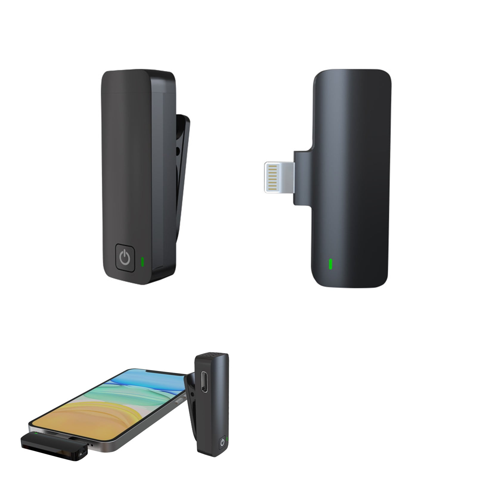 Spring Savings! Outoloxit Wireless Lavalier Microphone, Mini ...