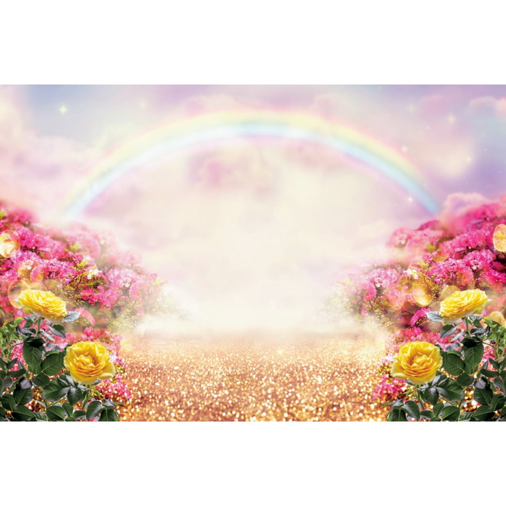 Spring Scenery Backdrop Forest Sunshine Flower Photography Background ...