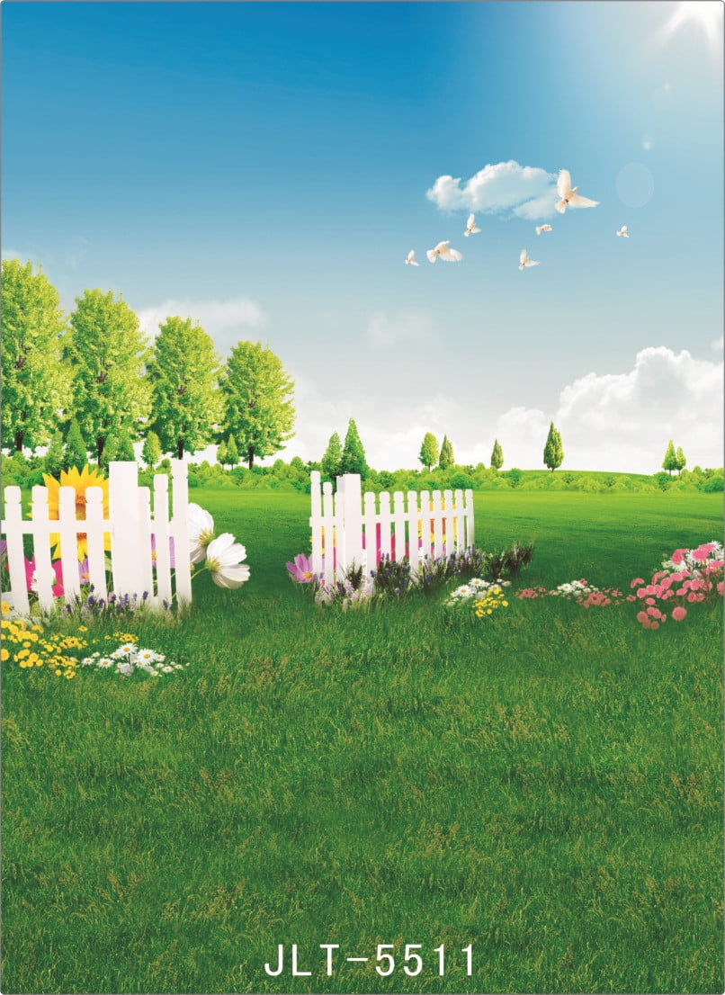 Spring Scenic Green Screen Photography Backgrounds for Photo Studio ...