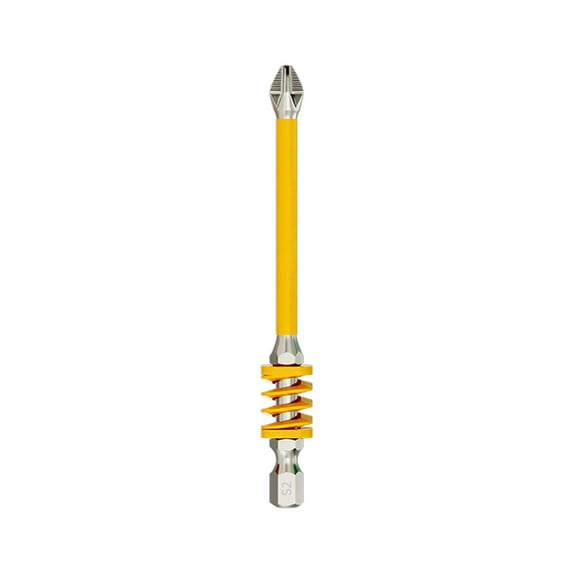 Spring Screwdriver Drill Bit High Torque Hex Shank Fastener Driver for ...