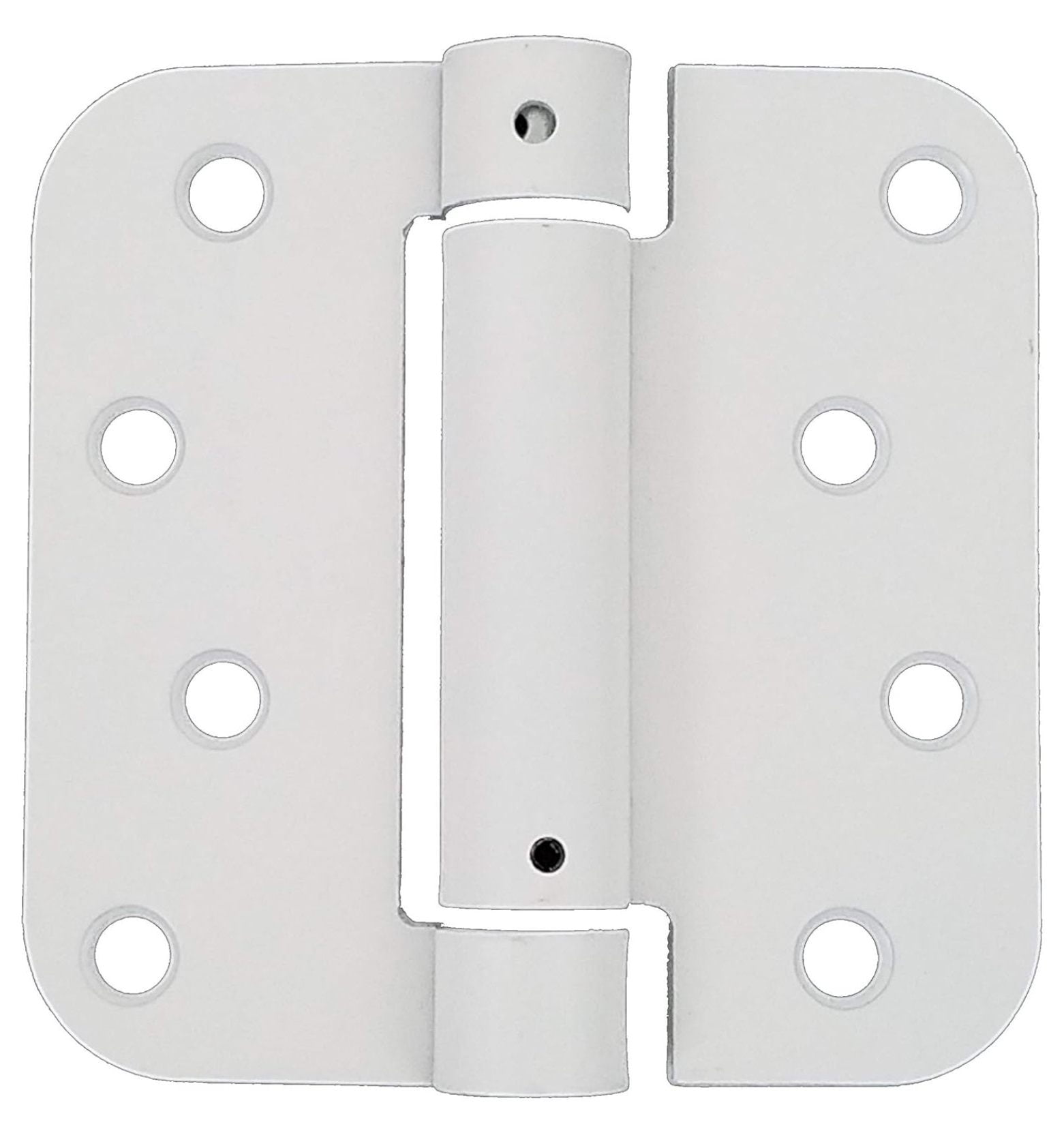 Spring Self-Closing Hinges, 4 Inch with 5/8 Inch , White Prime ...