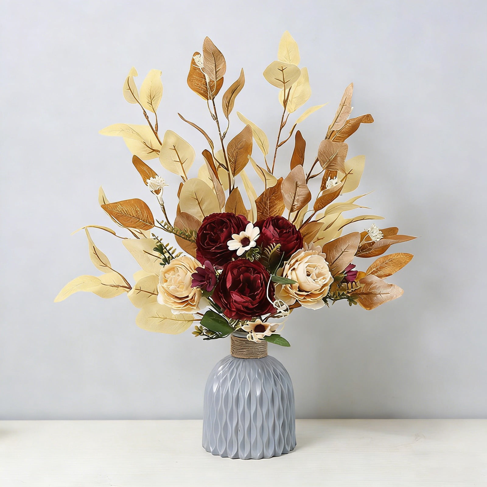 Spring Simulation Bouquet,Fake Flowers For Vase,Artificial Flowers ...