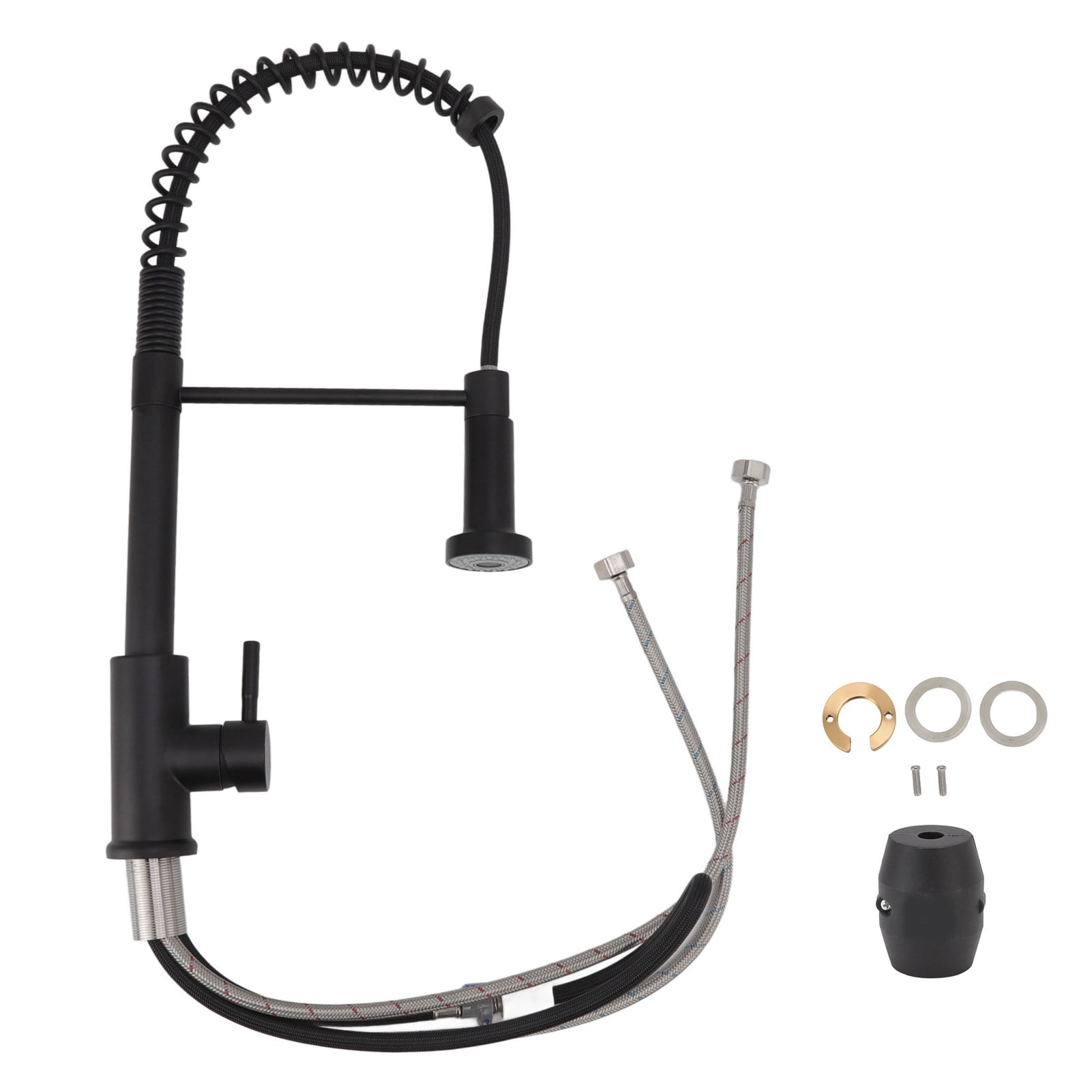 Spring Sink Faucet Single Handle Spring Faucet 360° Universal ...