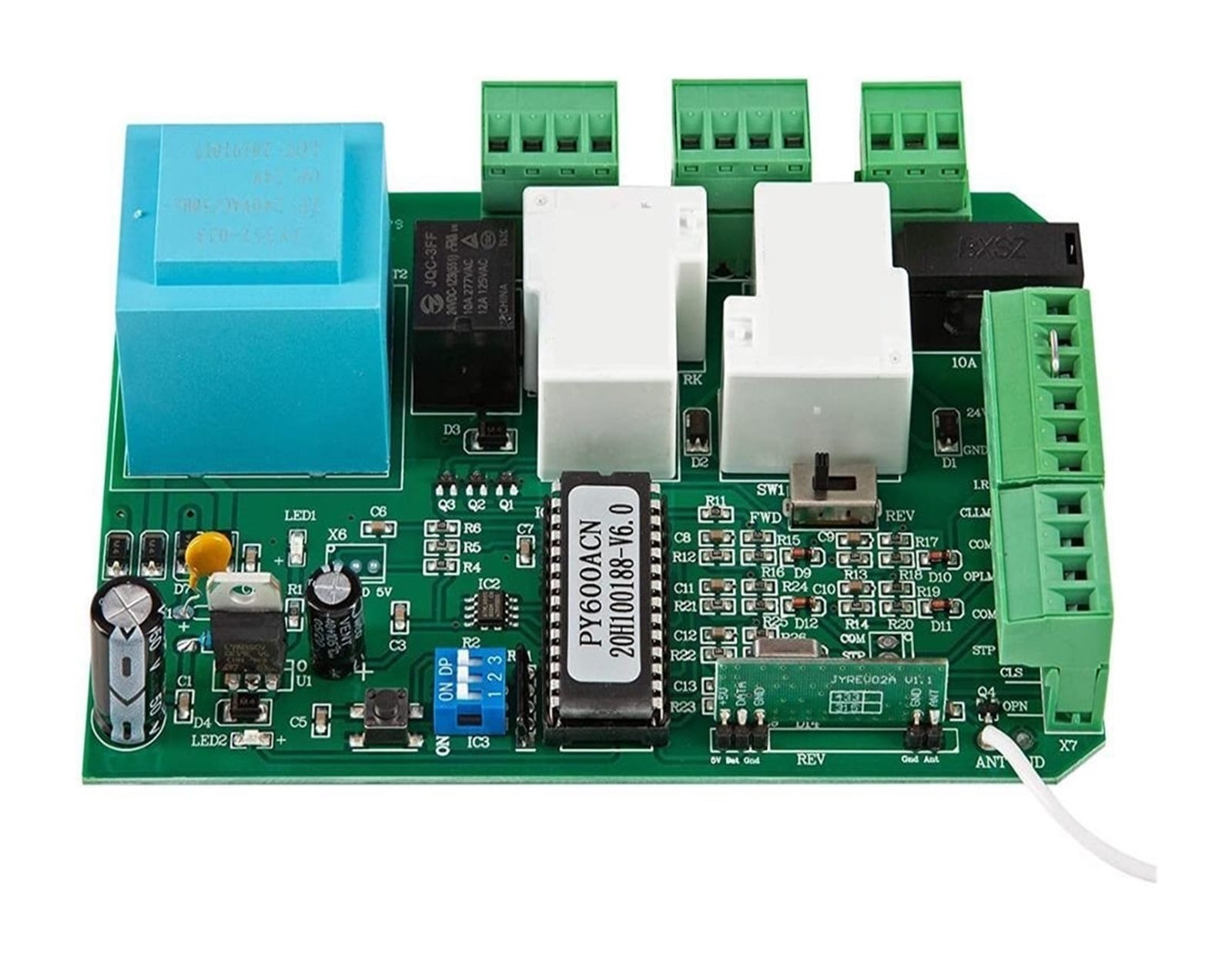 Spring Sliding Gate Opener AC Motor Control Unit PCB Controller Circuit ...