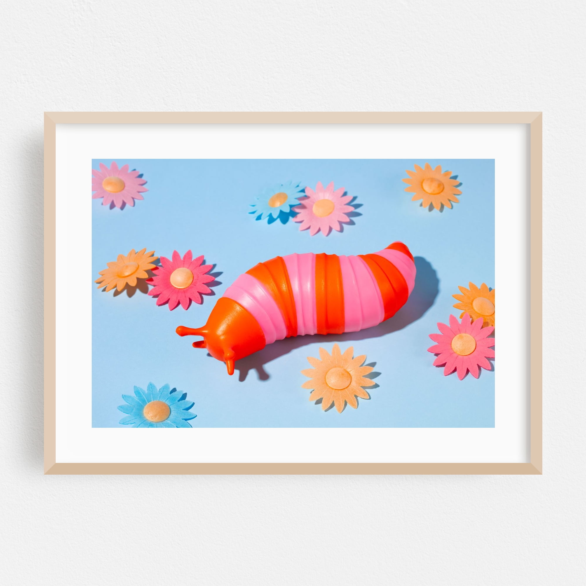 Spring Slug on Blue - Photography Pop Art Modern Art Surrealism Humor ...