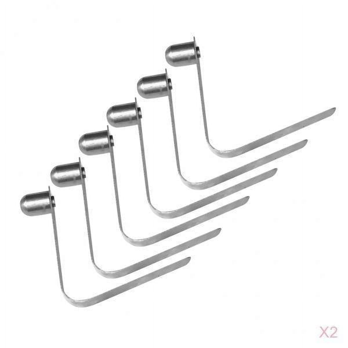 Spring Snap Clips Solid Tent Pole Clips Push Clips Awning Single Pin ...