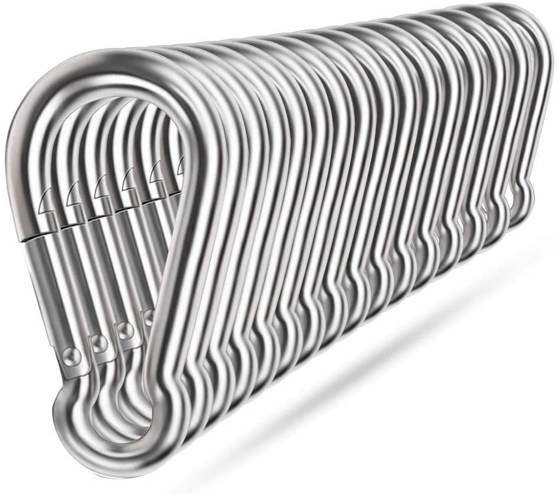 Spring Snap Hooks, 304 Stainless Steel Metal Clip Heavy Duty Rope ...