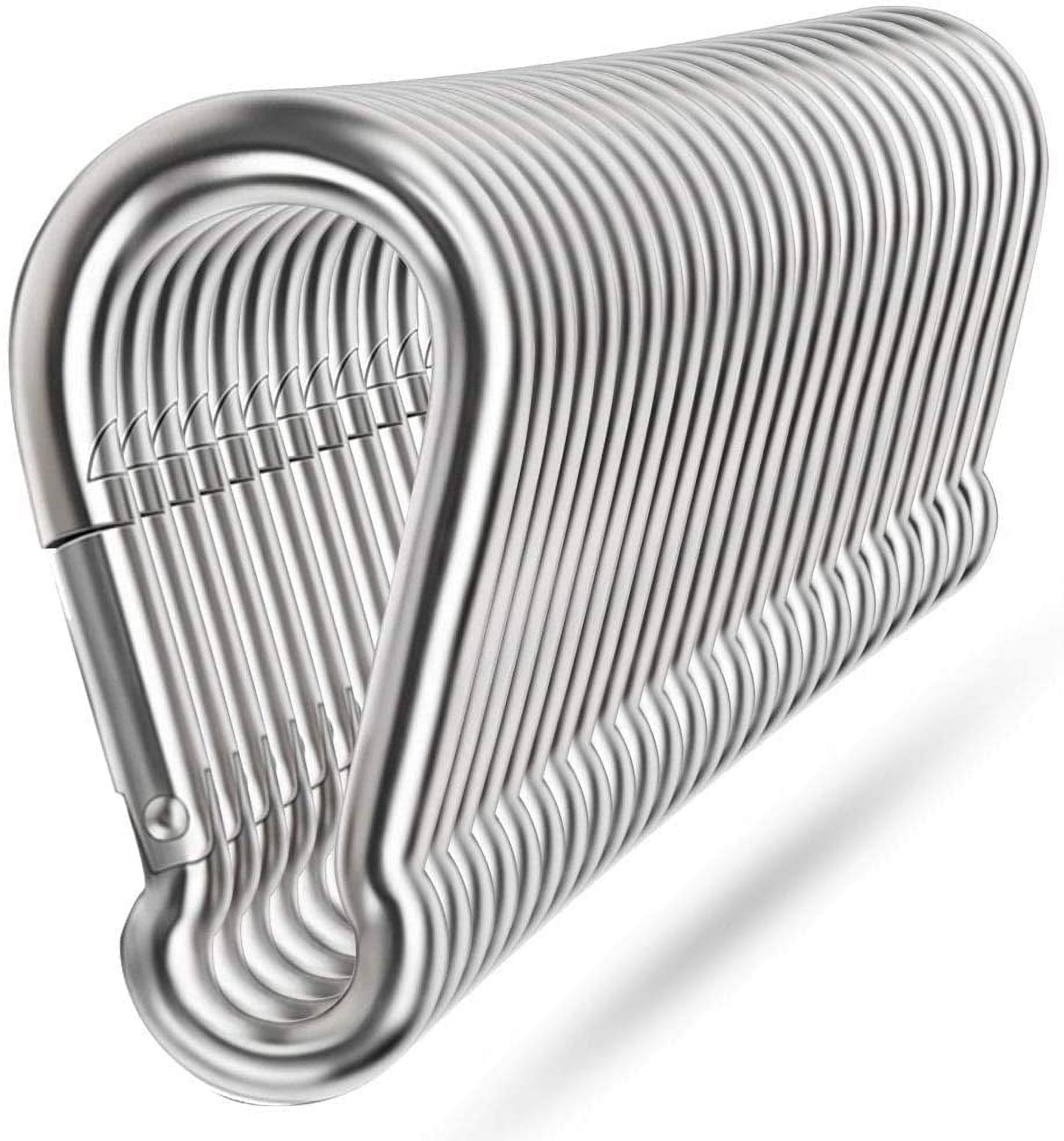 Spring Snap Hooks, 304 Stainless Steel Metal Clip Heavy Duty Rope ...
