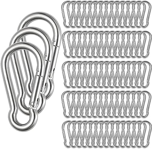 Spring Snap Hooks M5 M6 M8 M10 Carabiner Heavy Duty Carabiner Clips ...