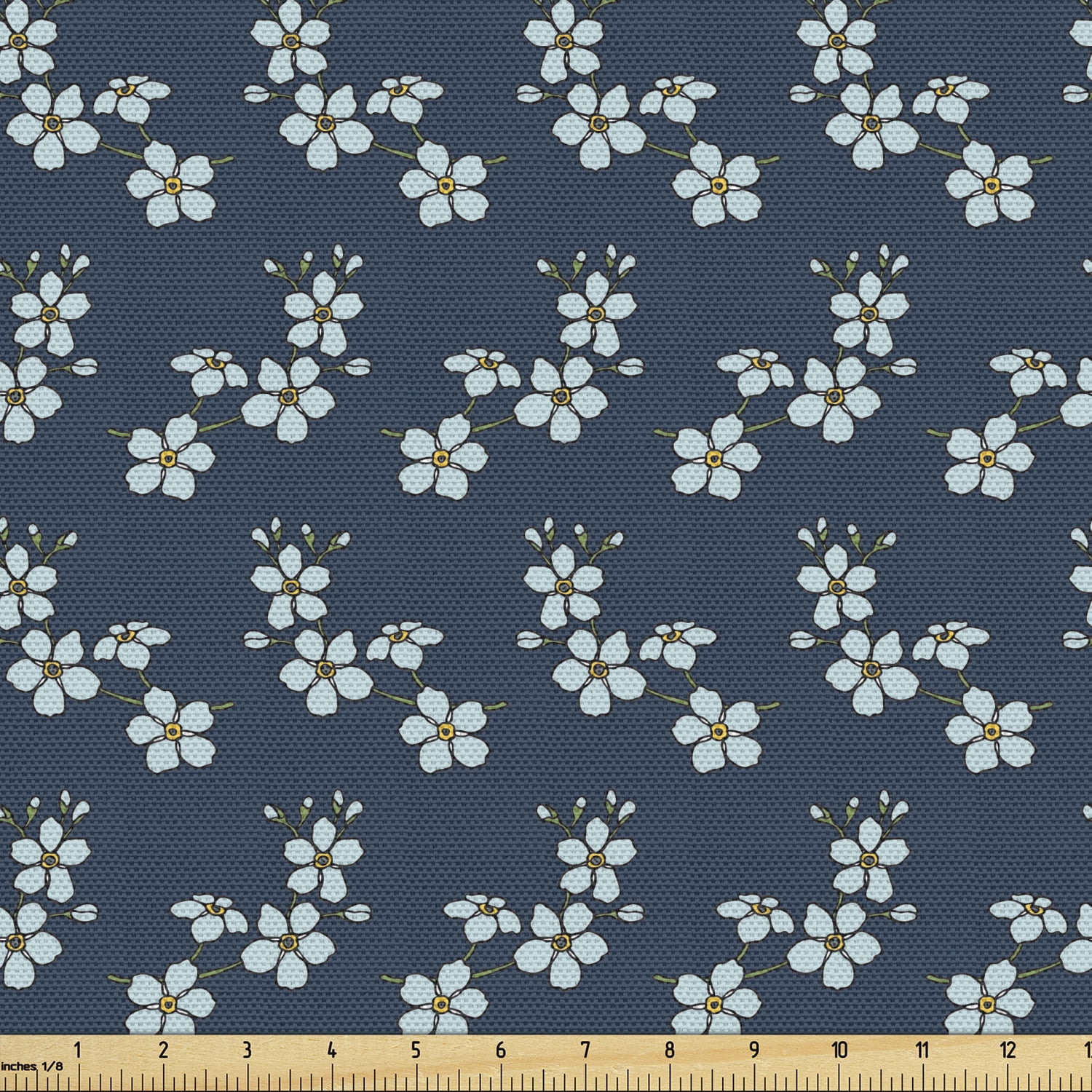 Spring Sofa Upholstery Fabric by the Yard, Nature Floral Pattern of ...
