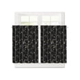 Spring Sparrows on Branches Short Blackout Curtains 36 Inch Long ...
