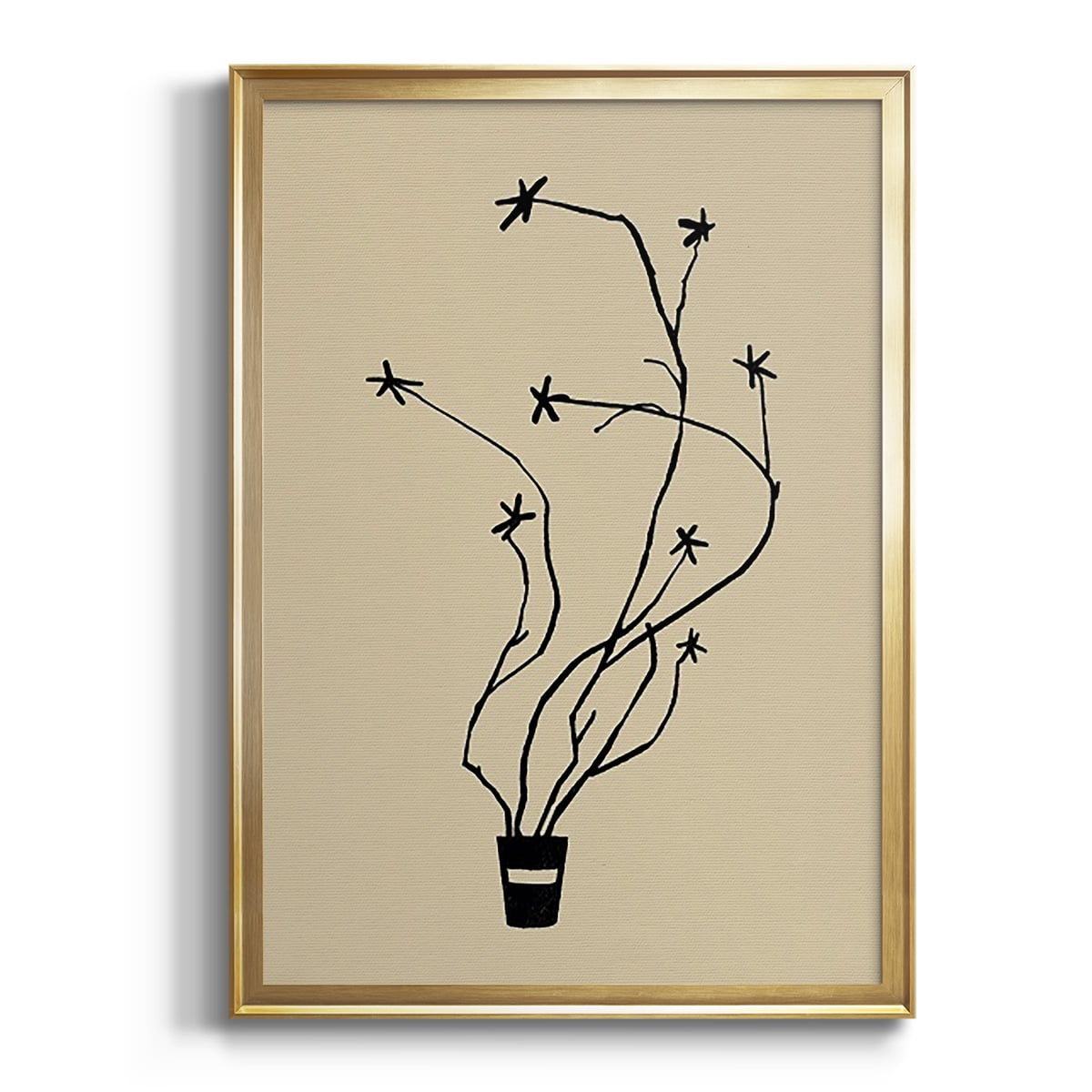 Free Shipping! Wexford Home Spring Sprig Vase Framed Wall Art Ready to ...