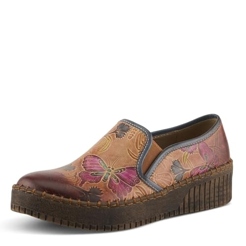 Spring Step L'Artiste Priela Slip-On Loafers | Hand-Painted Leather ...