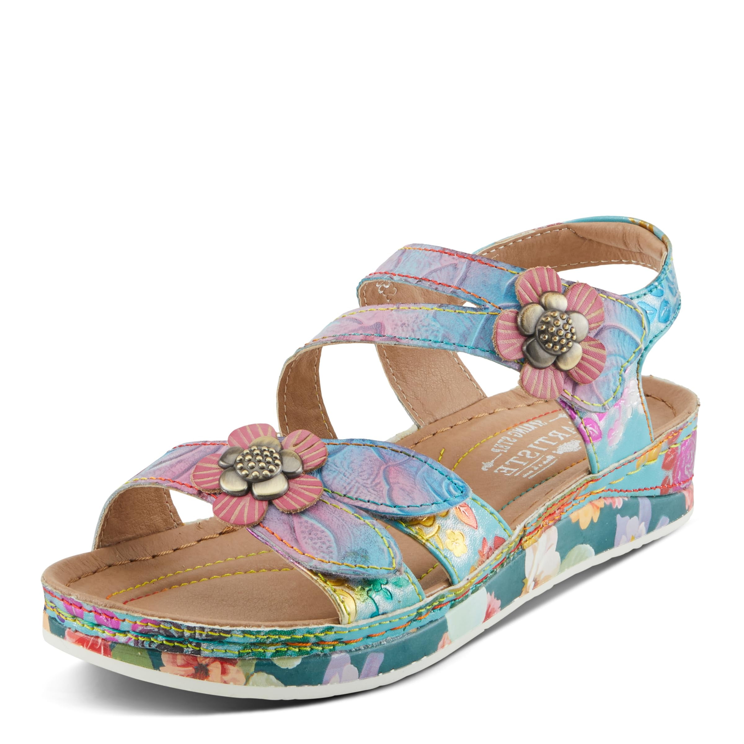 Spring Step L'Artiste Women's CALISTA Sandals - Vibrant Colors ...