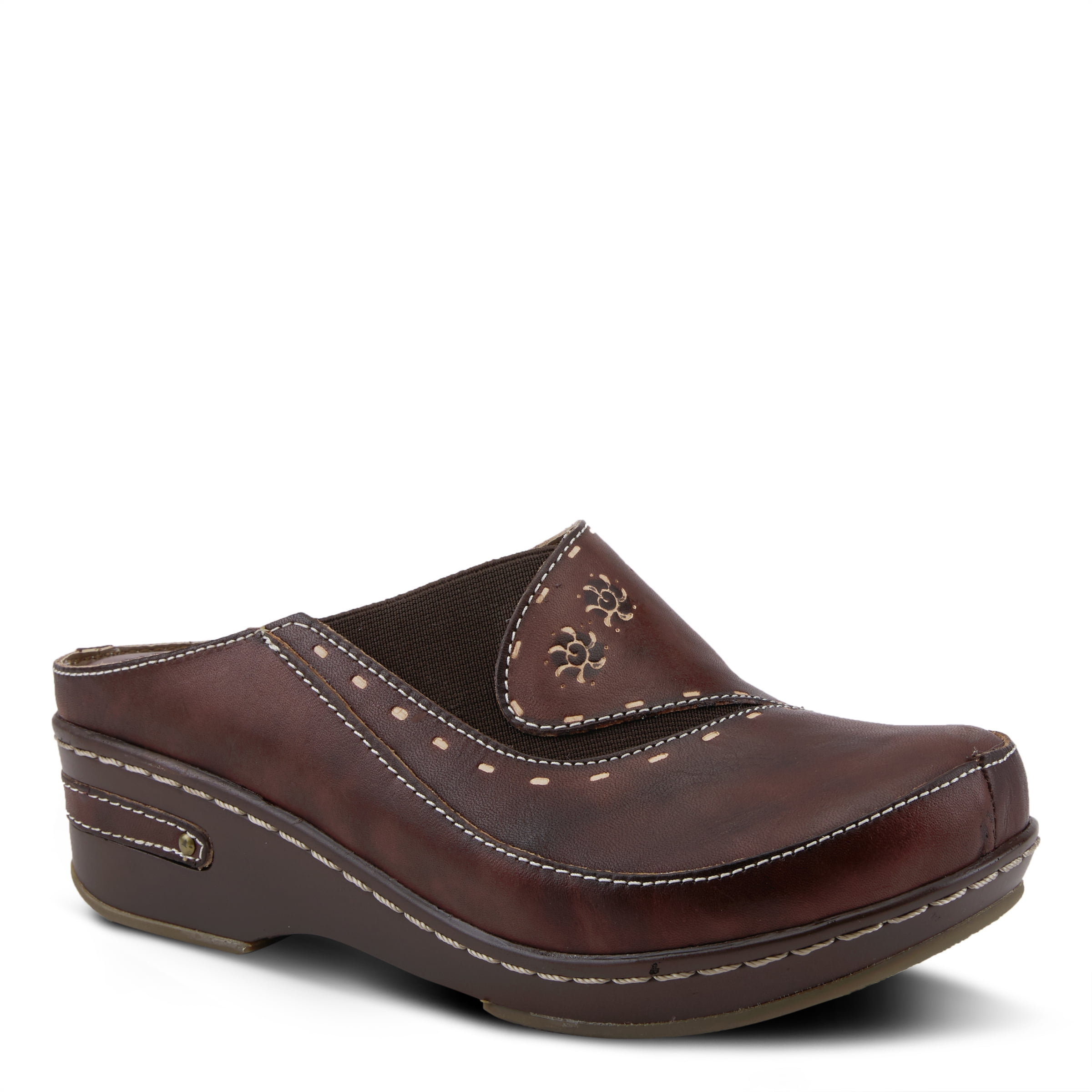 Spring Step L'Artiste Women's CHINO Leather Clogs - Walmart.com