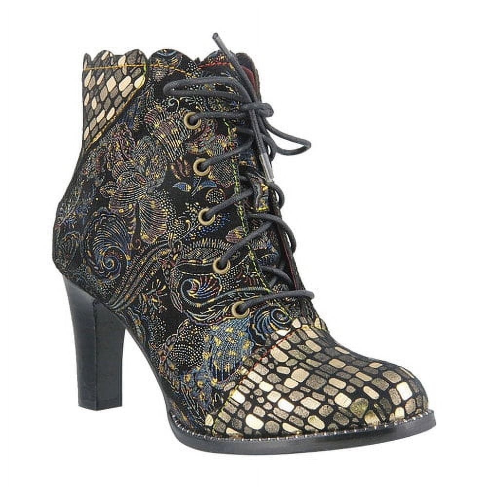Spring Step L'Artiste Women's Glitterail Leather Bootie - Walmart.com