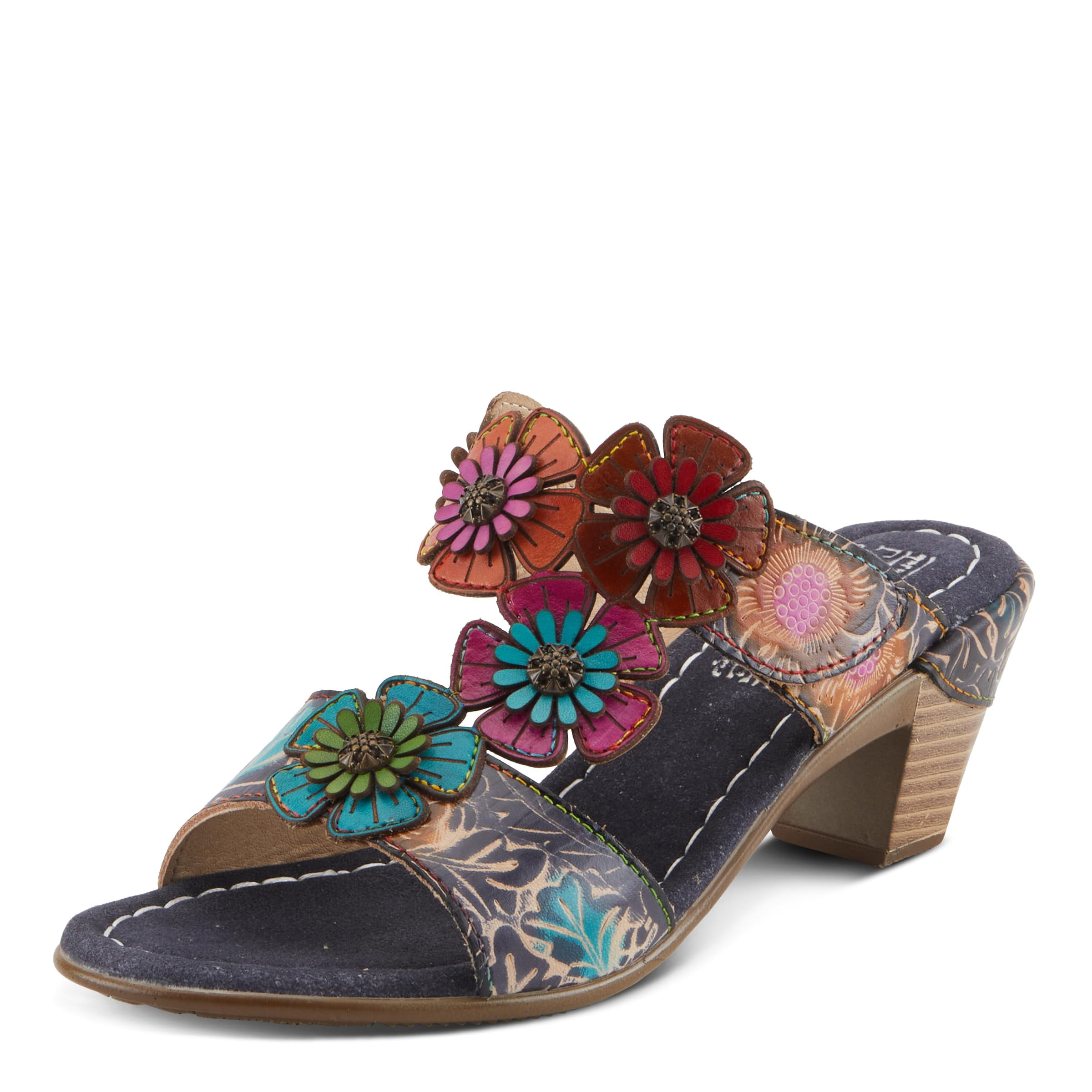 Spring Step L'Artiste Women's SUMMERFUN Hand-Painted Sandals - Leather ...