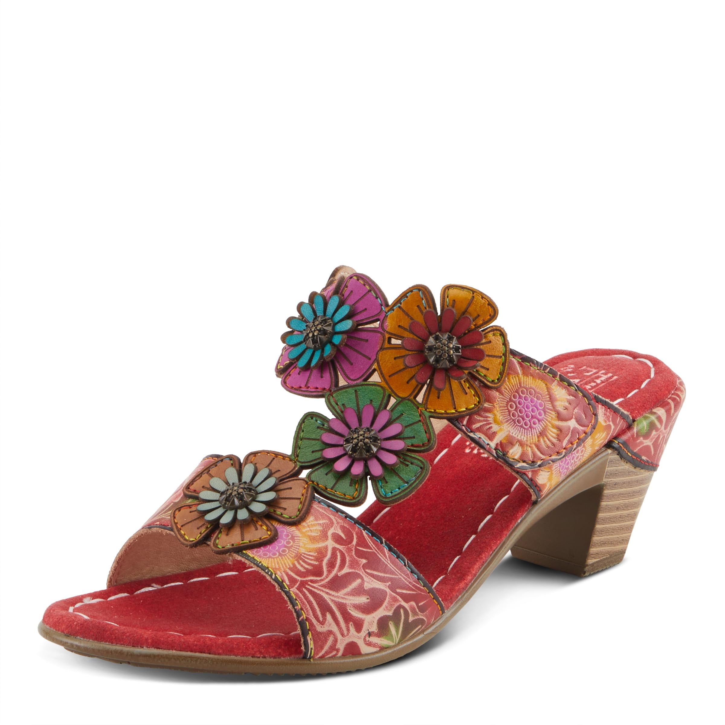 Spring Step L'Artiste Women's SUMMERFUN Hand-Painted Sandals - Leather ...