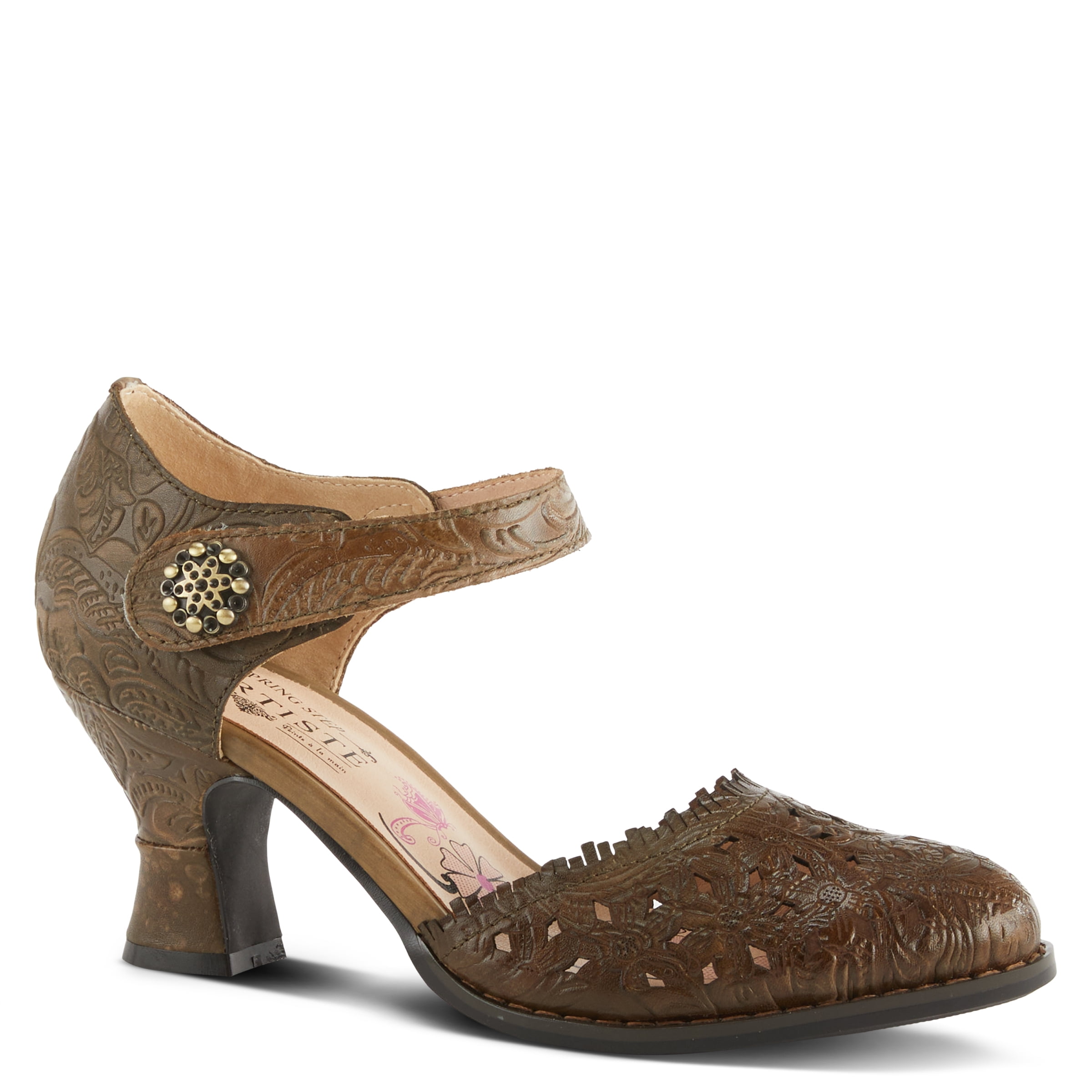 Spring Step L'Artiste Women's VISIONARY Ankle Strap Shoes - Walmart.com