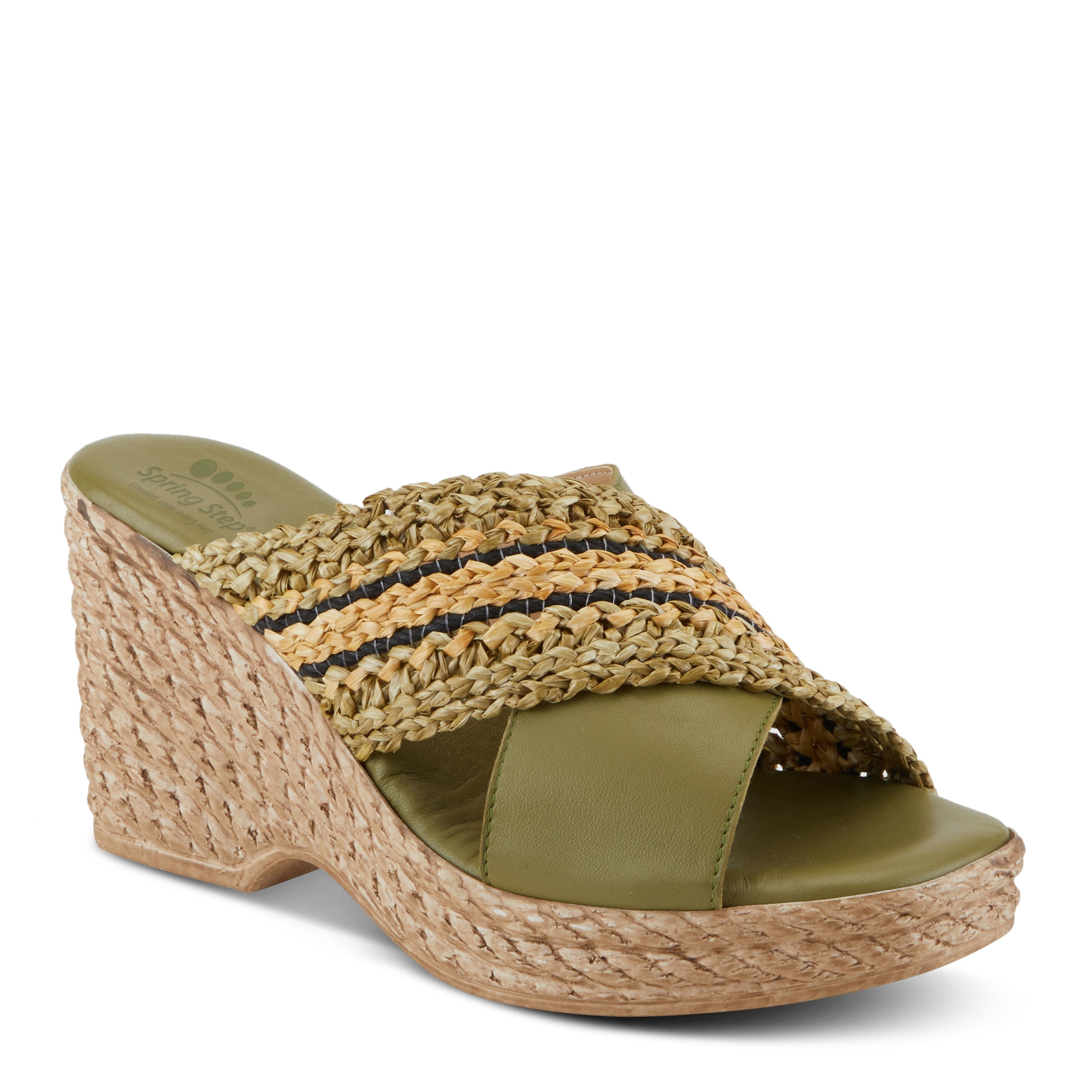 Spring Step Women's Fazzina Slide Wedge Sandal - Walmart.com
