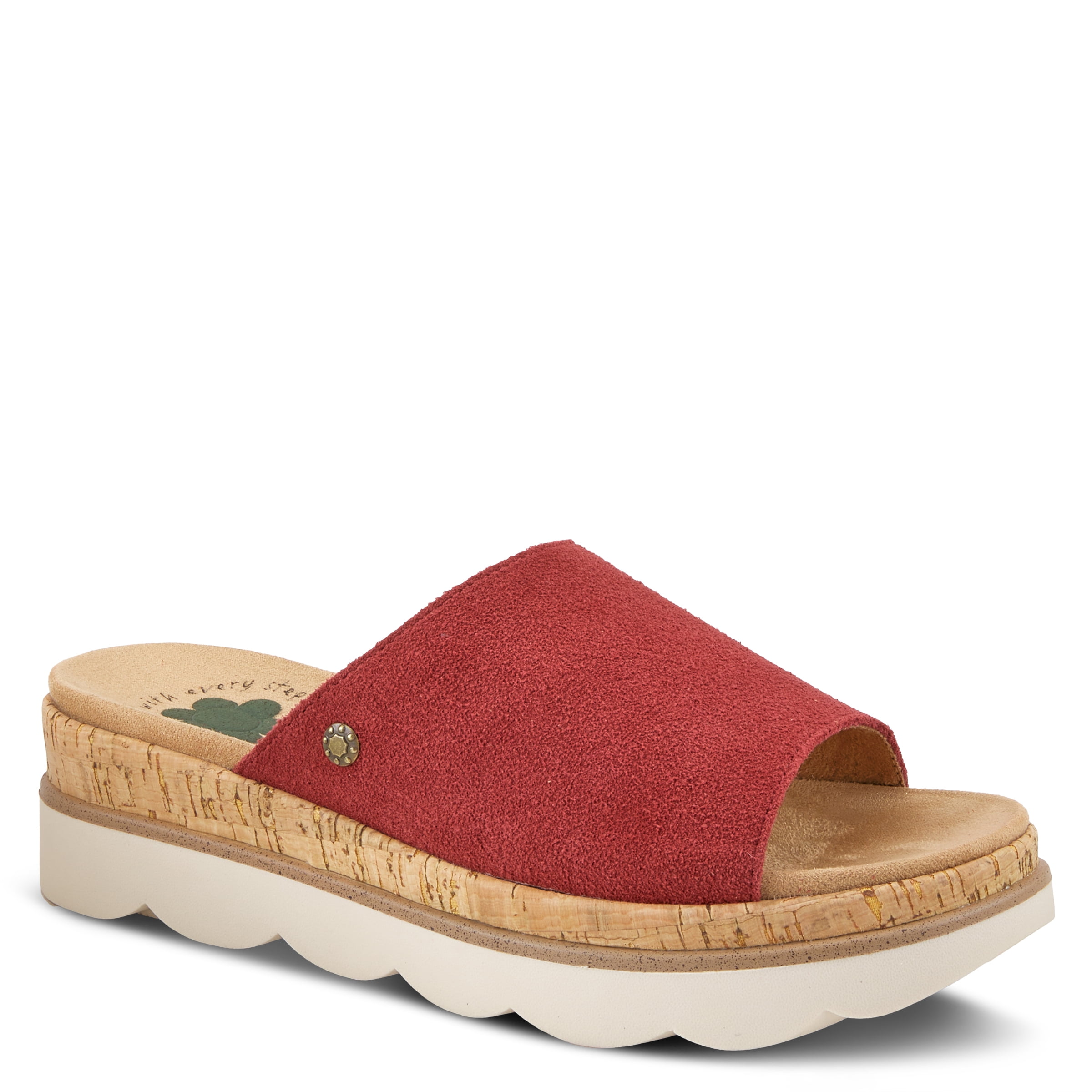 Spring Step Women's Kamaleia Clog Suede - Walmart.com