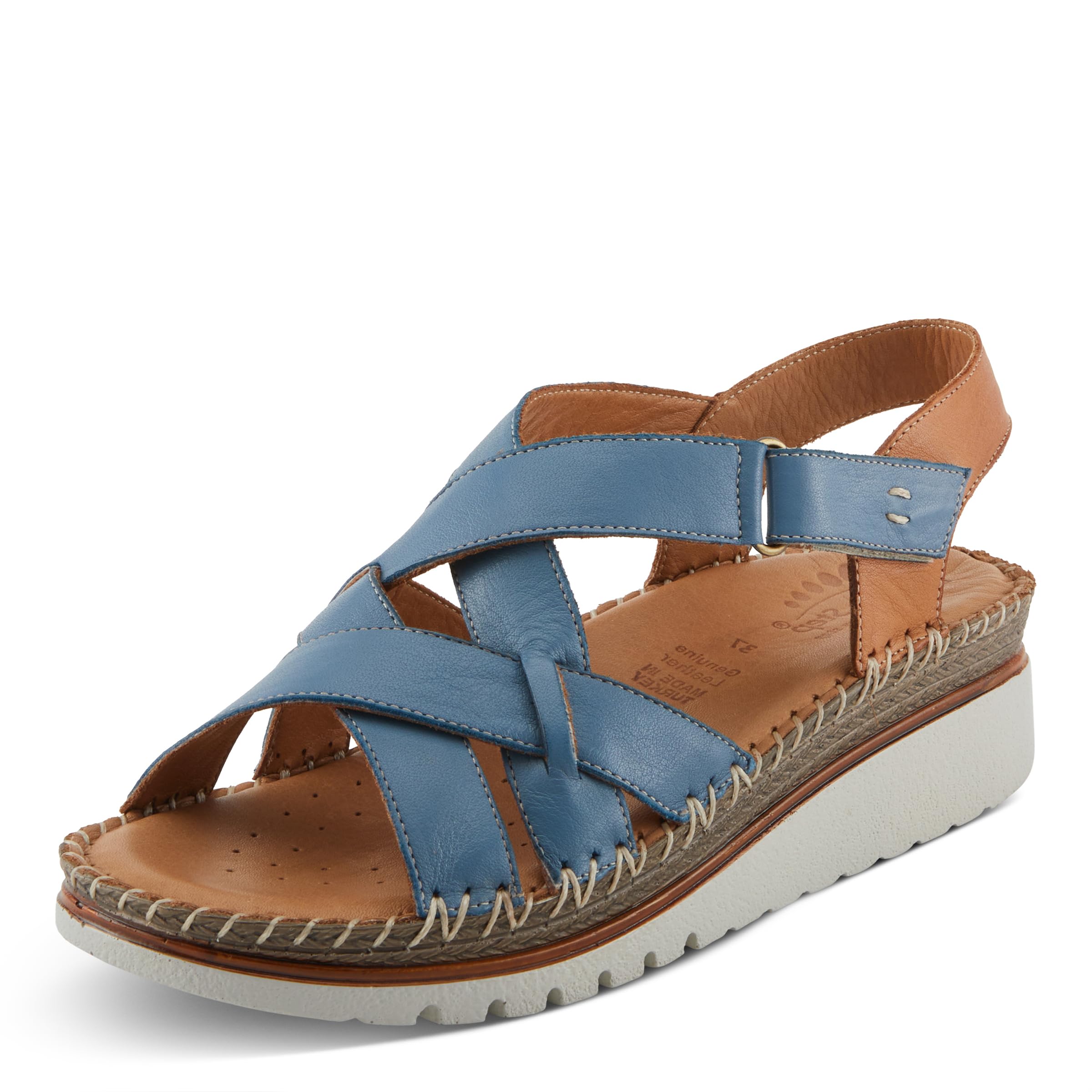 Spring Step Women's Migula Sandal, Blue, 9 - Walmart.com