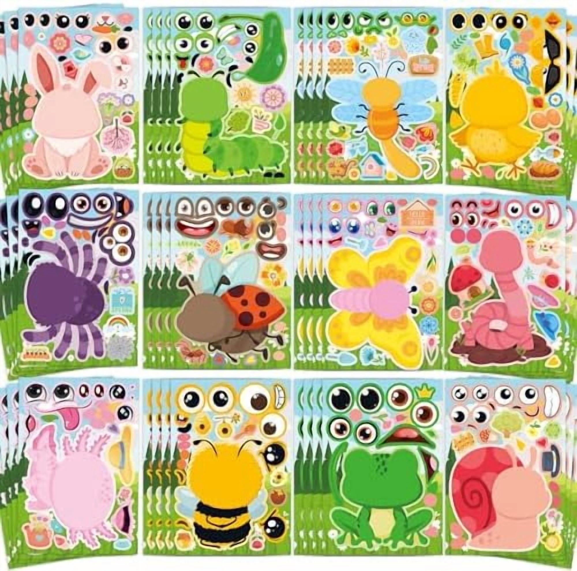 Spring Stickers for Kids - 48sheets Spring Insect Stickers Crafts ...