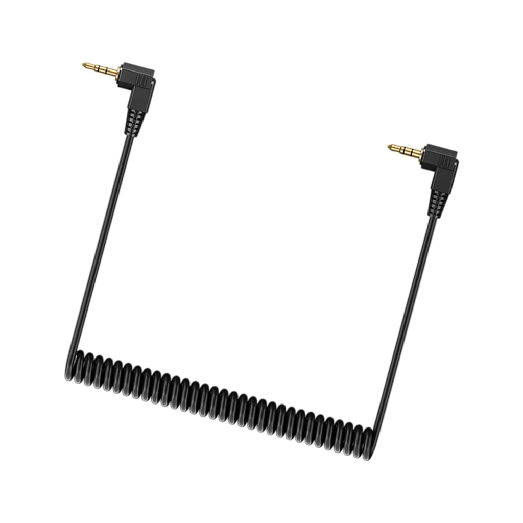 Spring Stretch 2.5mm Flashing PC Syncing Cord Gold Plate Connectors ...