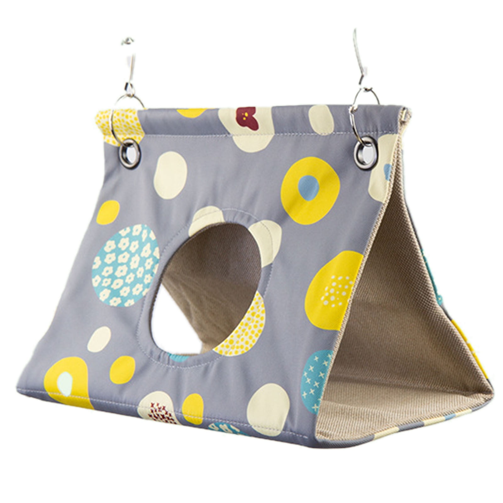 Spring Summer Bird Snuggle Hut - Plush Hanging Hammock Nest for ...