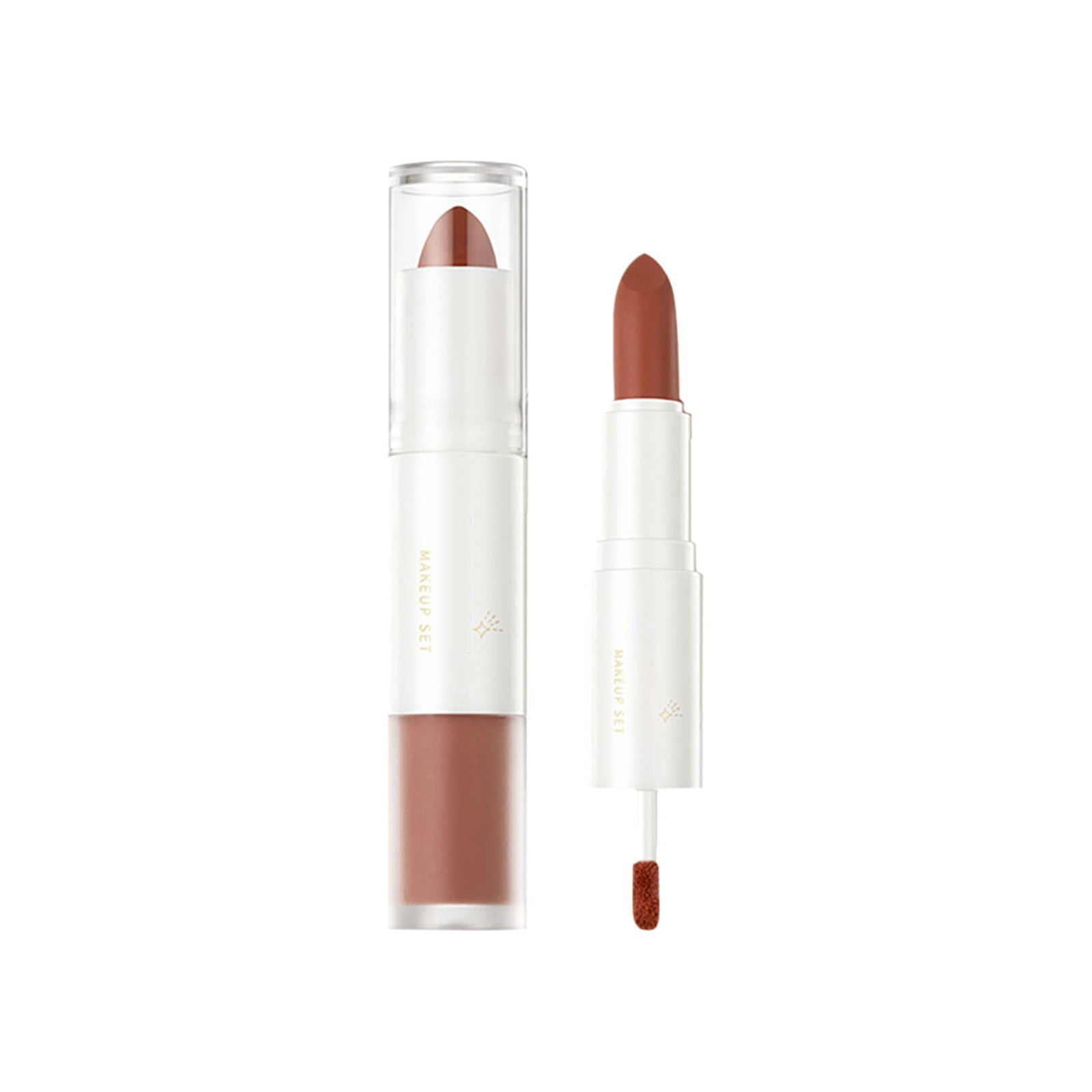 Spring & Summer Clearance Ckulufk Double Head Velvet White Mouth Red ...