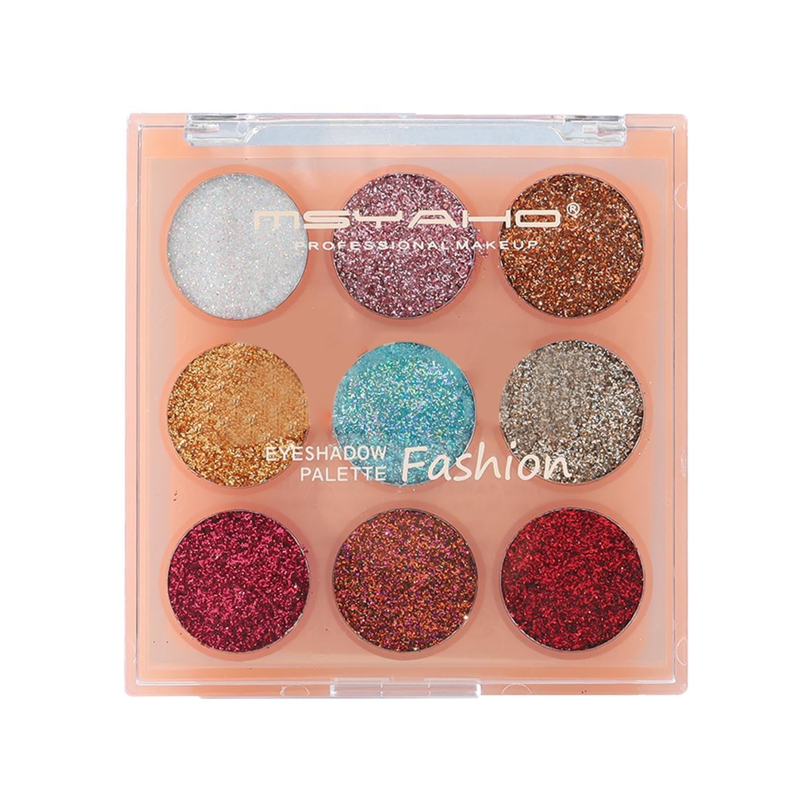 Spring & Summer Clearance Ckulufk Jiugongge Eye Shadow Glitter Sequins ...