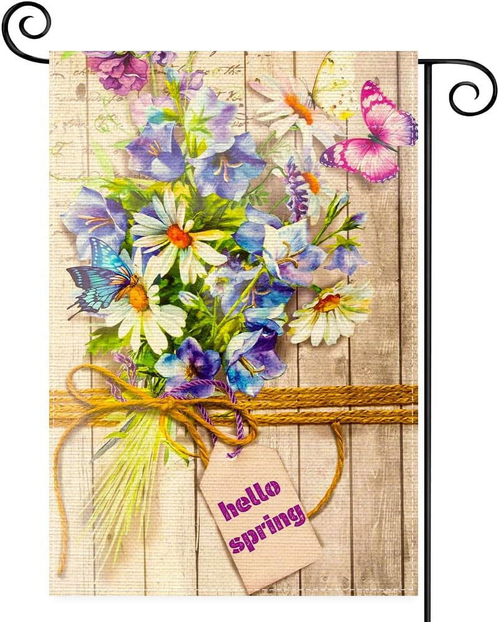 Spring Summer Daffodil Small Garden Flag Double Sided, Best Choice ...