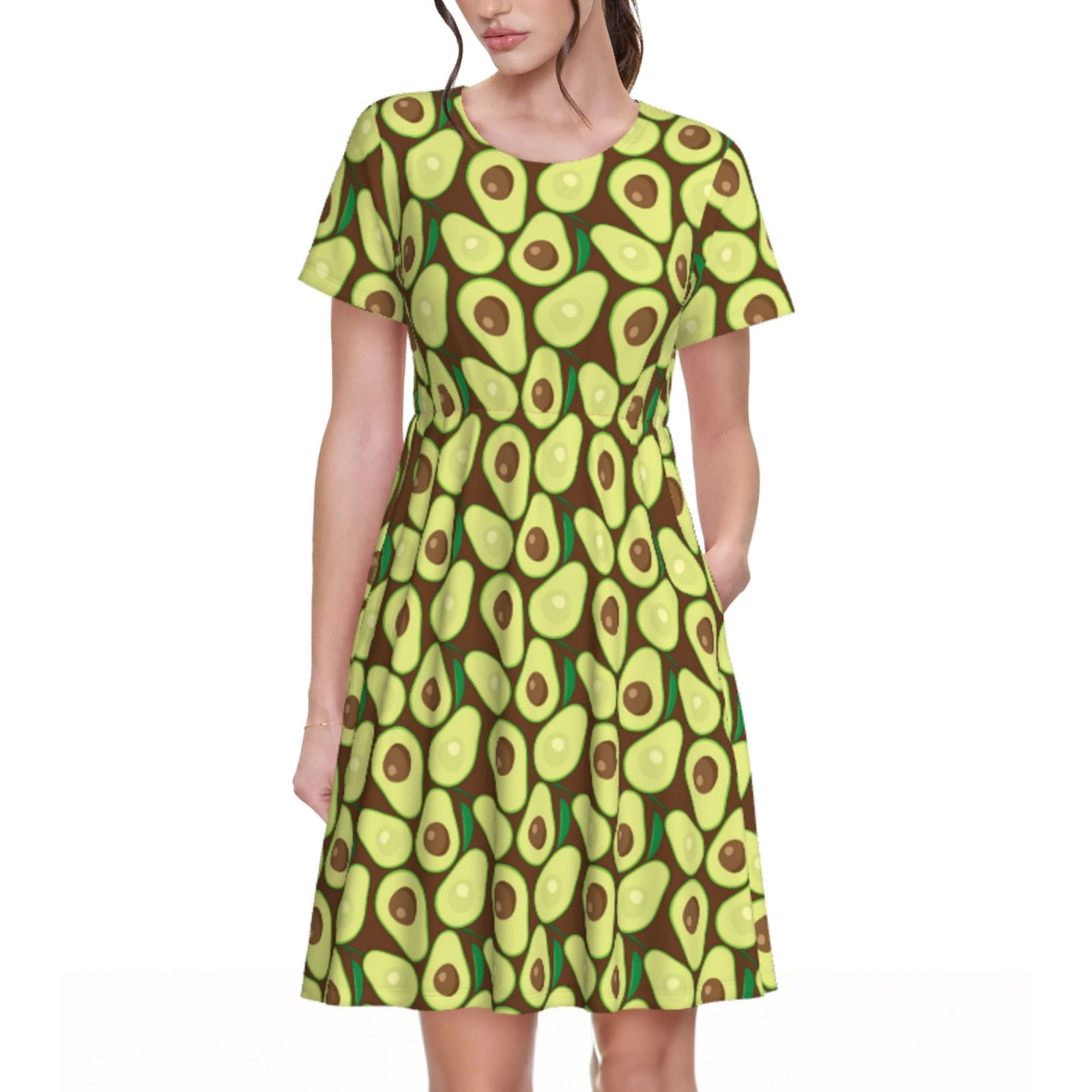 Spring Summer Dresses for Women 2025 - Avocado(1) Beach Vacation ...