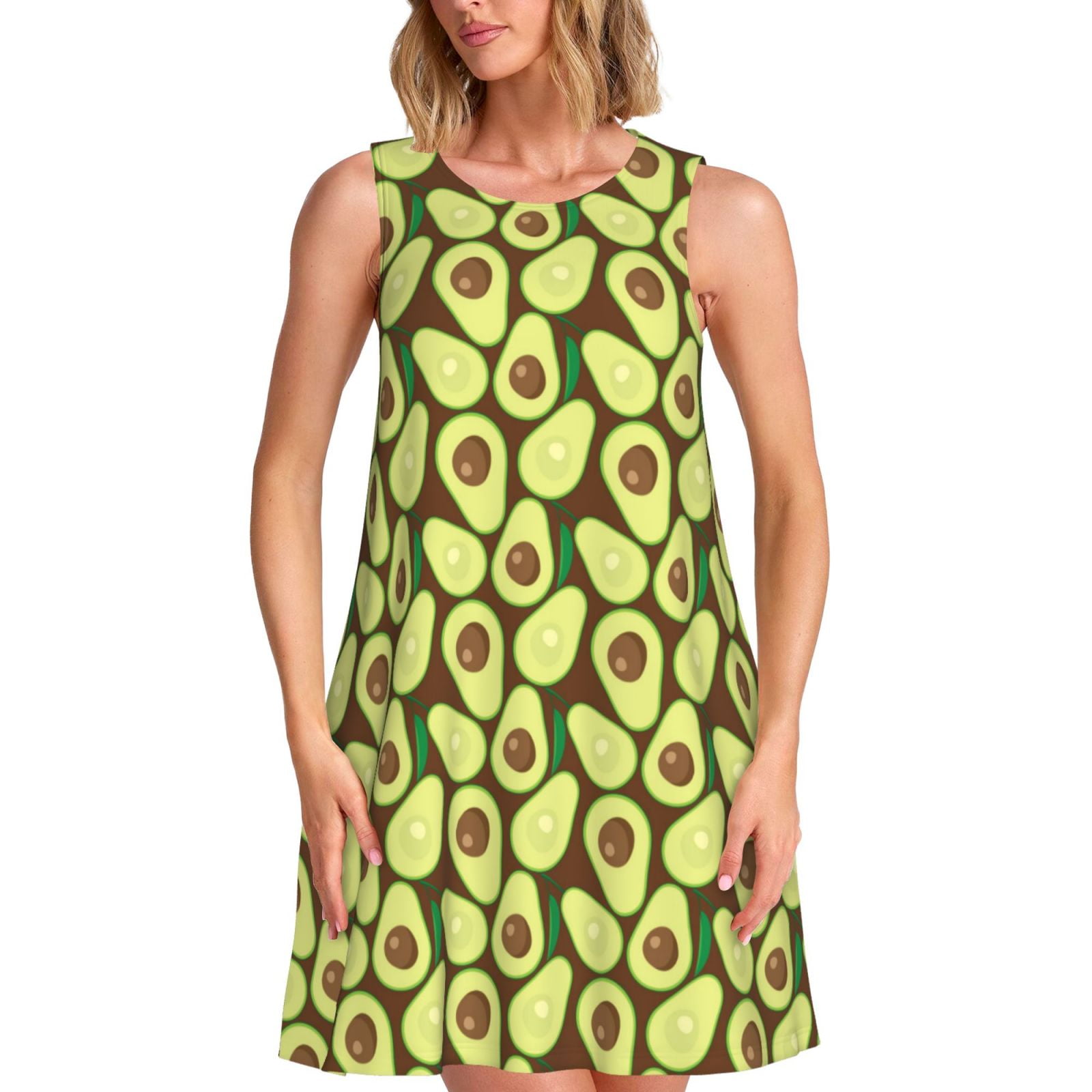 Spring Summer Dresses for Women 2025 - Avocado(1) Beach Vacation ...
