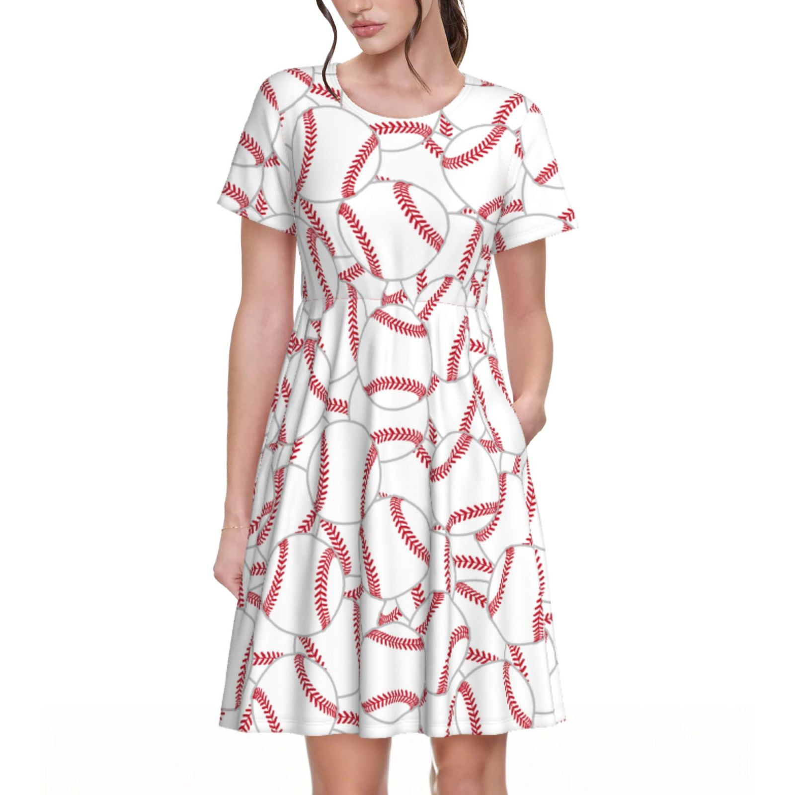 Spring Summer Dresses for Women 2025 - Baseball A Beach Vacation ...