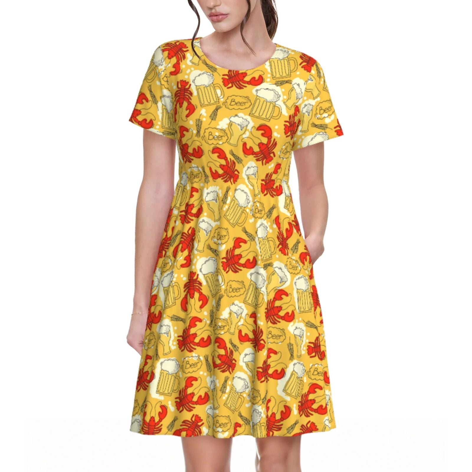 Spring Summer Dresses for Women 2025 - Beer And Crawfish Beach Vacation ...