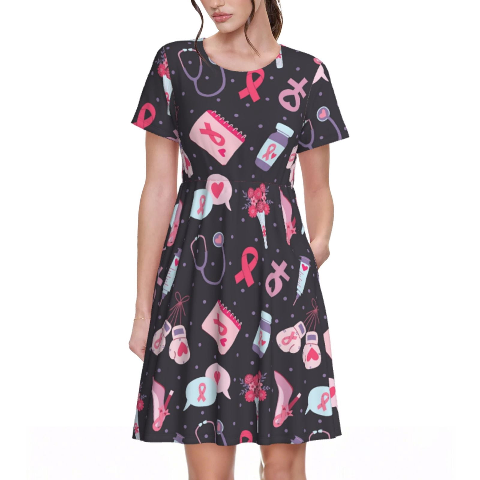Spring Summer Dresses for Women 2025 - Breast Cancer Awareness1 Wedding ...