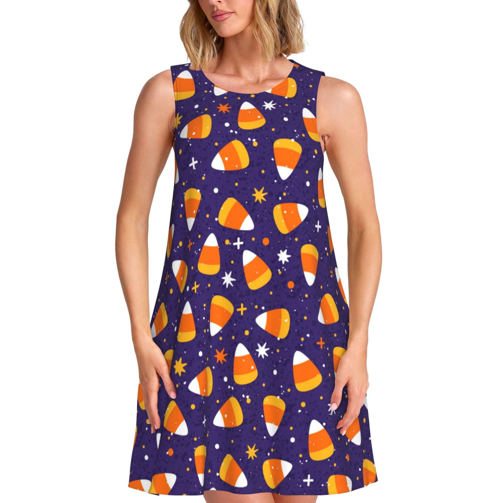 Spring Summer Dresses for Women 2025 - Candy Corn K Beach Vacation ...