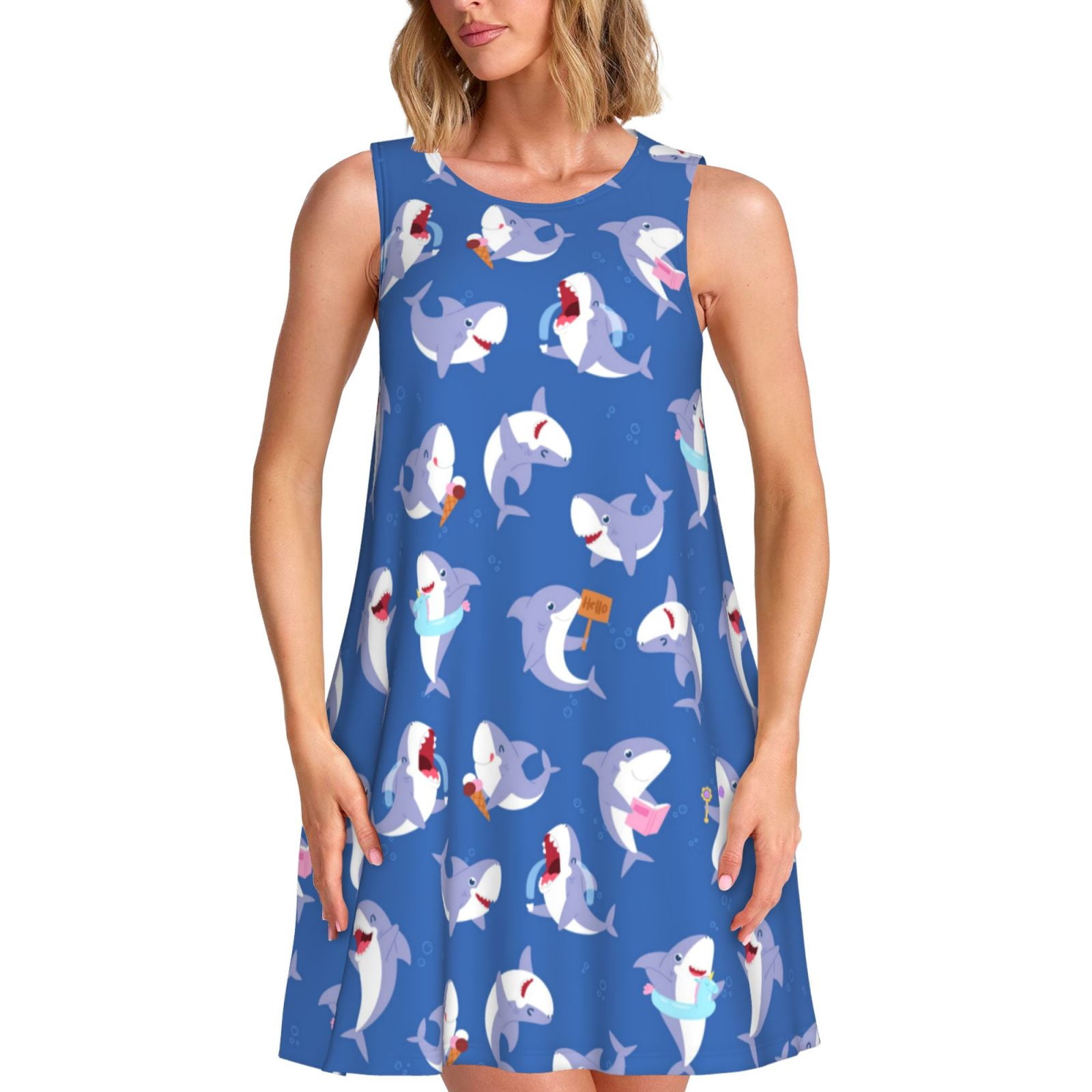 Spring Summer Dresses for Women 2025 - Cartoon Funny Happy Cute Smiling ...