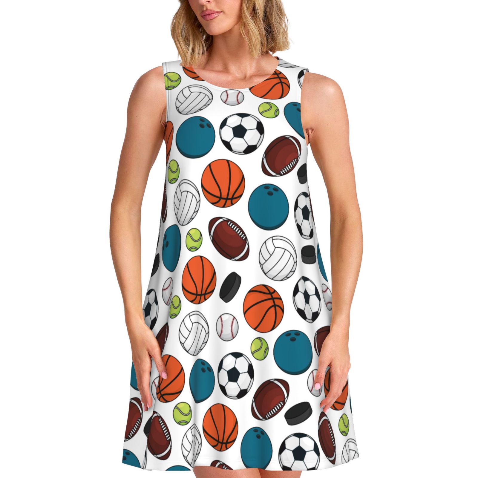 Spring Summer Dresses for Women 2025 - Color Balls Swimsuit Coverup ...