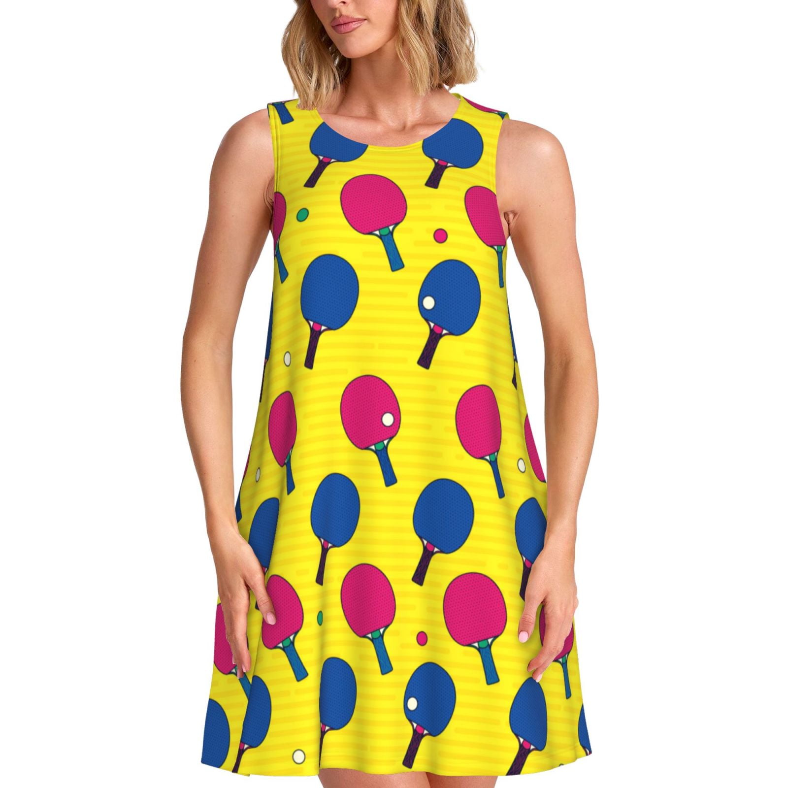 Spring Summer Dresses for Women 2025 - Colorful Ping Pong Swimsuit ...