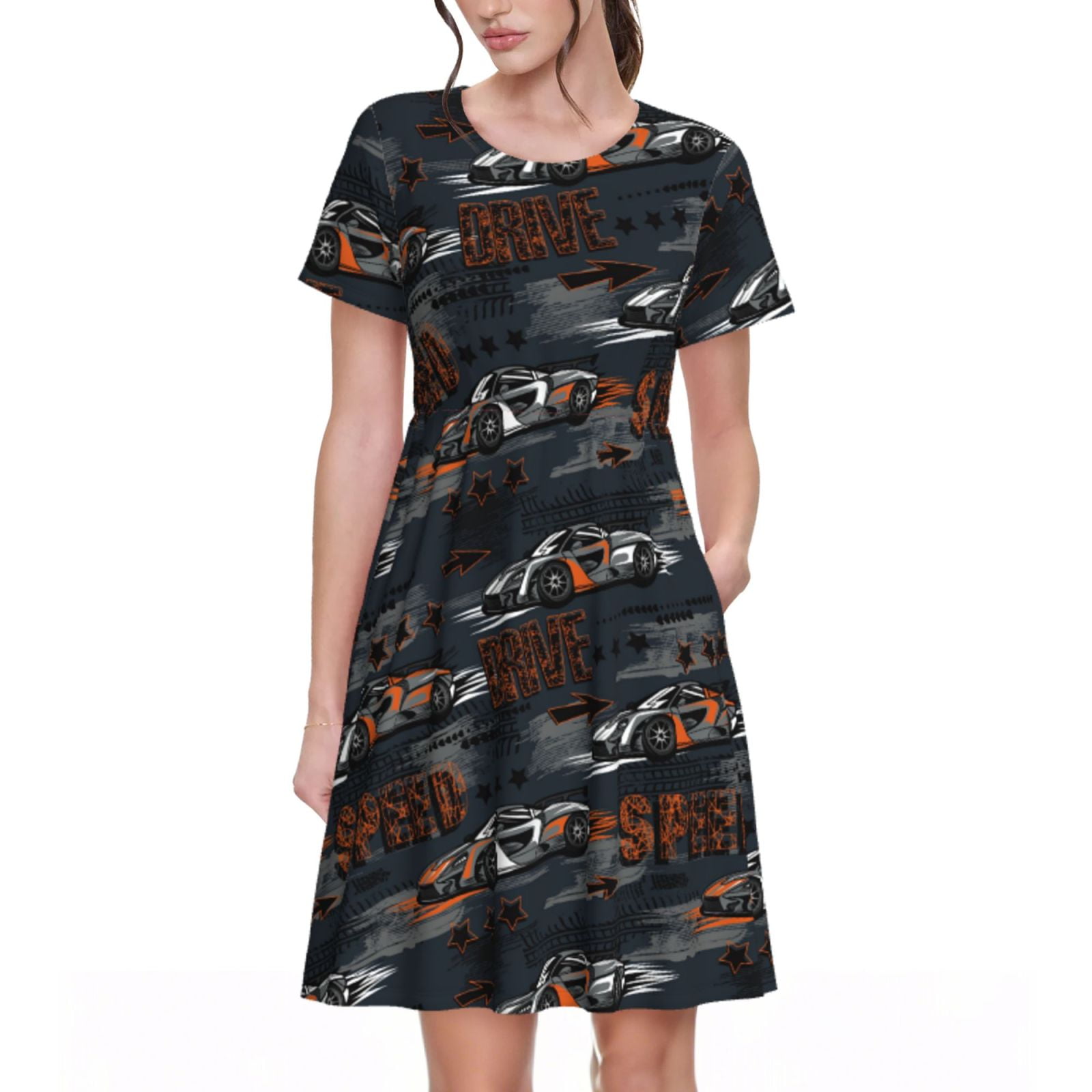 Spring Summer Dresses for Women 2025 - Cool Sports Car Beach Vacation ...