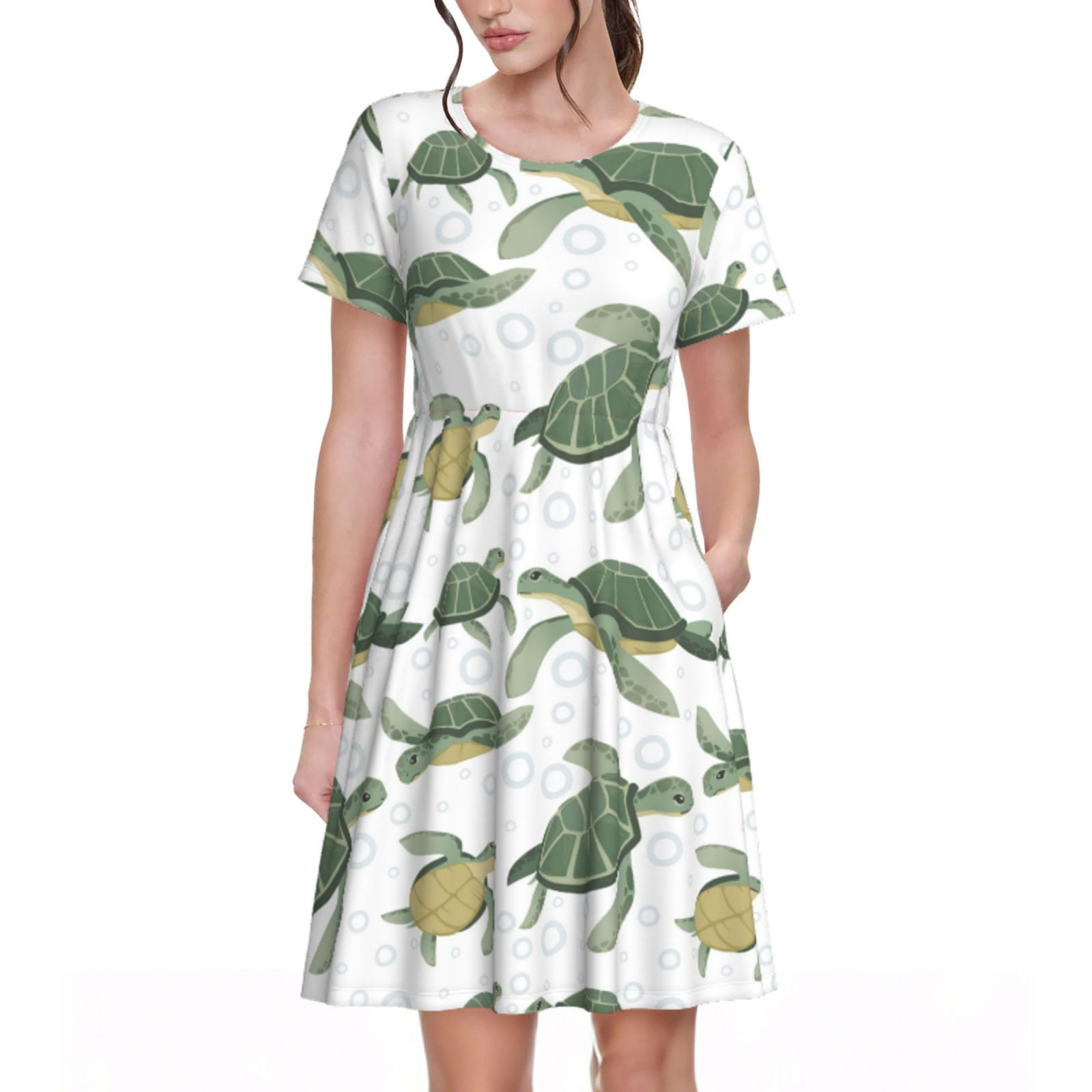 Spring Summer Dresses for Women 2025 - Cute Turtle(A) Beach Vacation ...